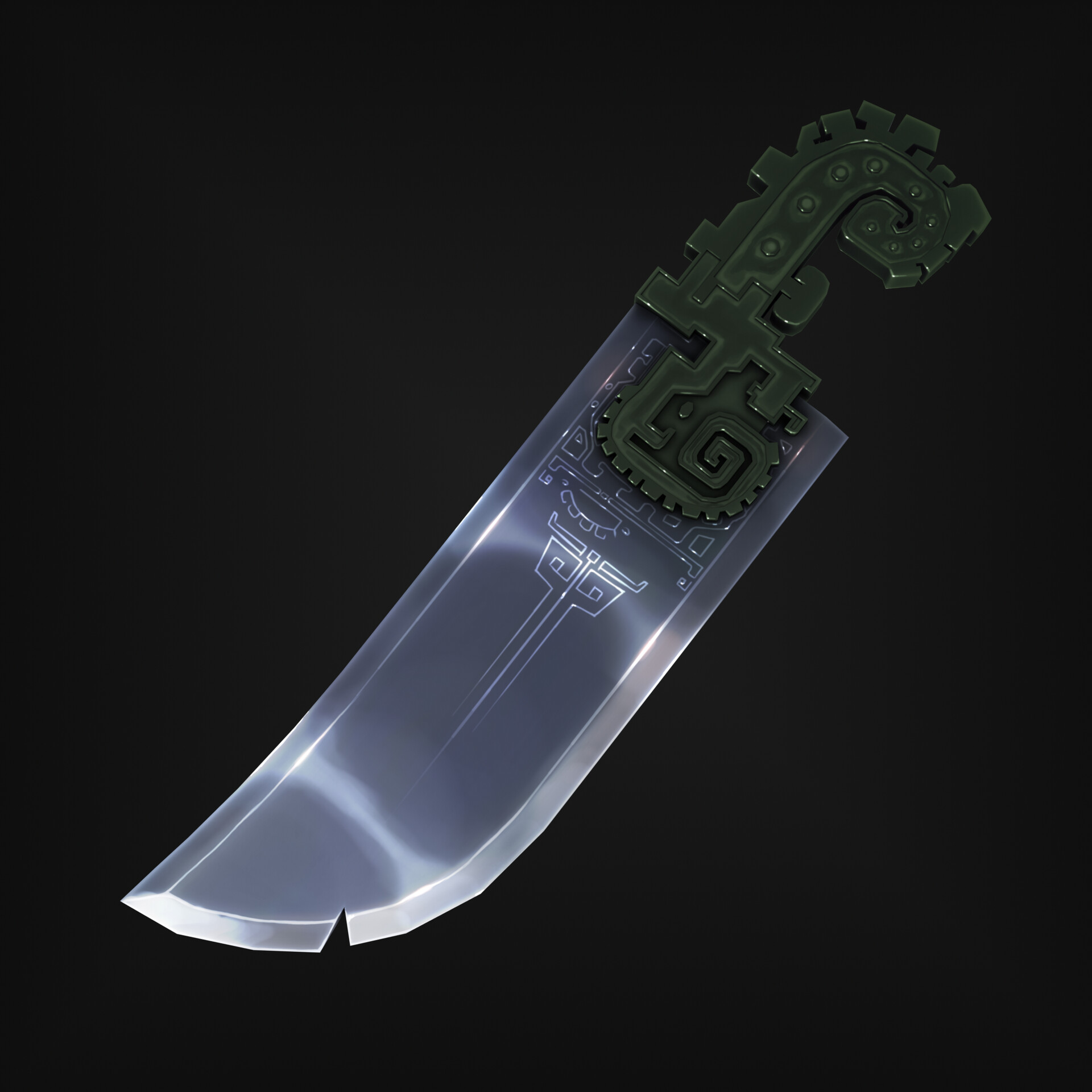 ArtStation - Dagger of Deng Wa (Kung Fu Panda 4)