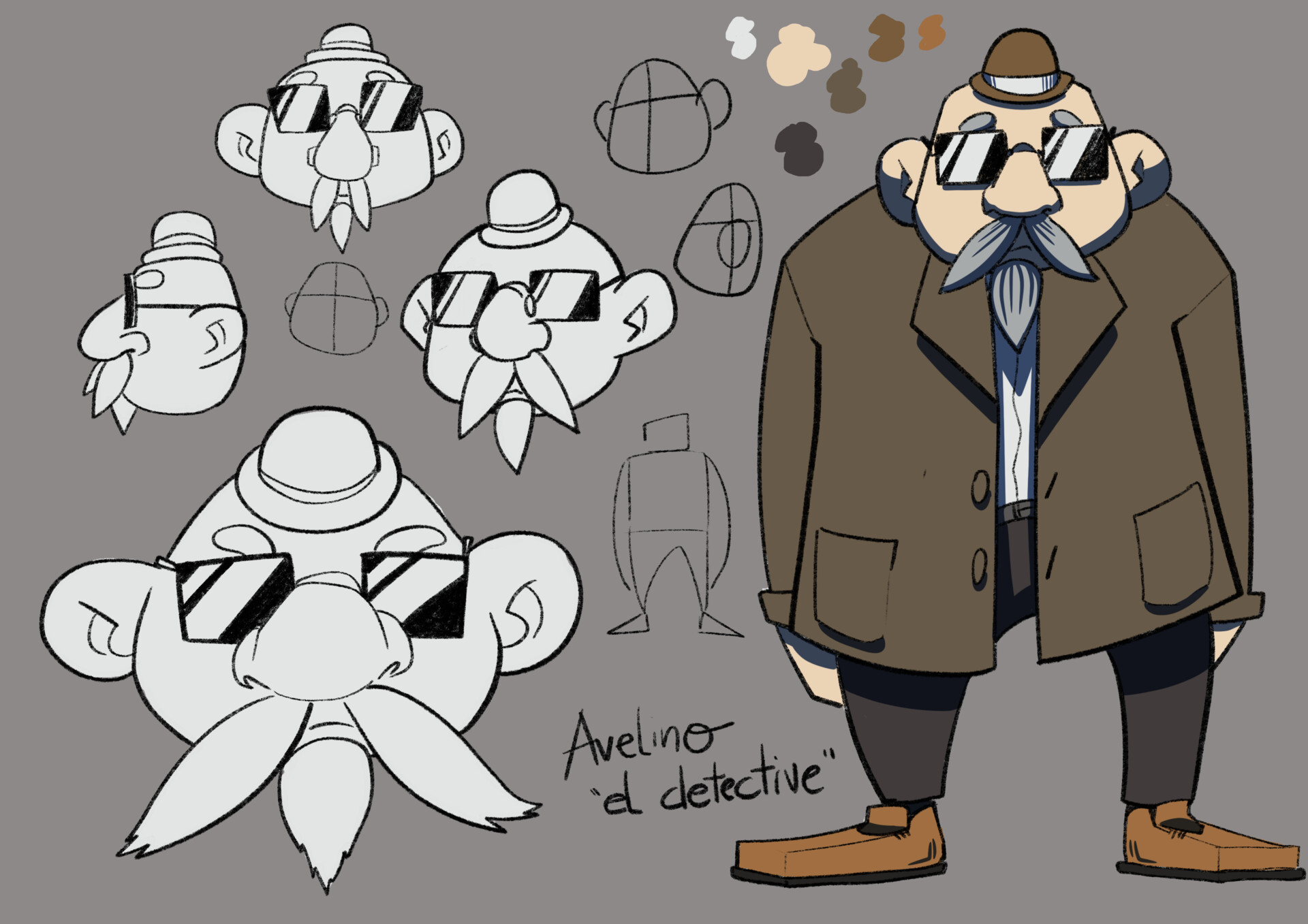 ArtStation - Avelino, el Detective