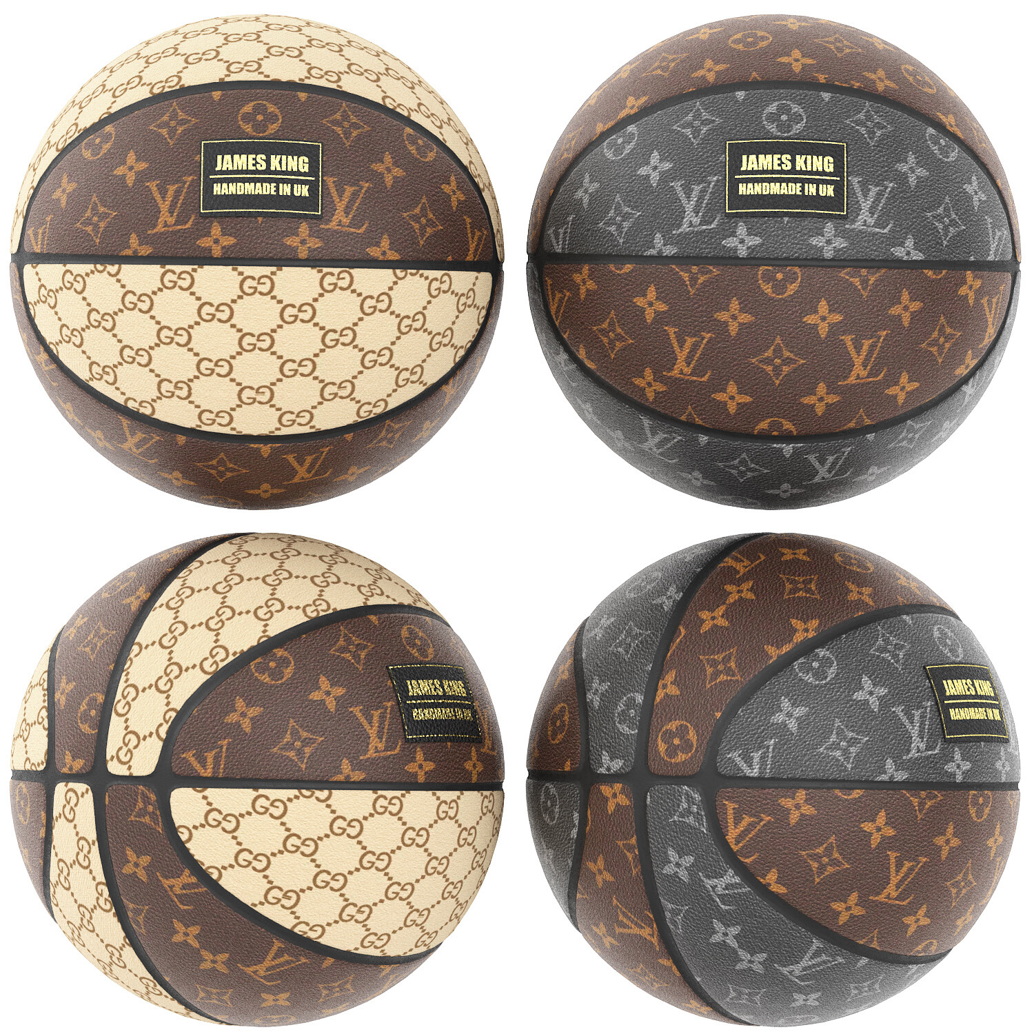 ArtStation - louis vuitton and gucci basketball