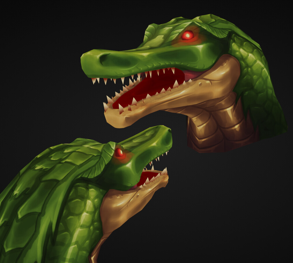 ArtStation - Crocodile Practice