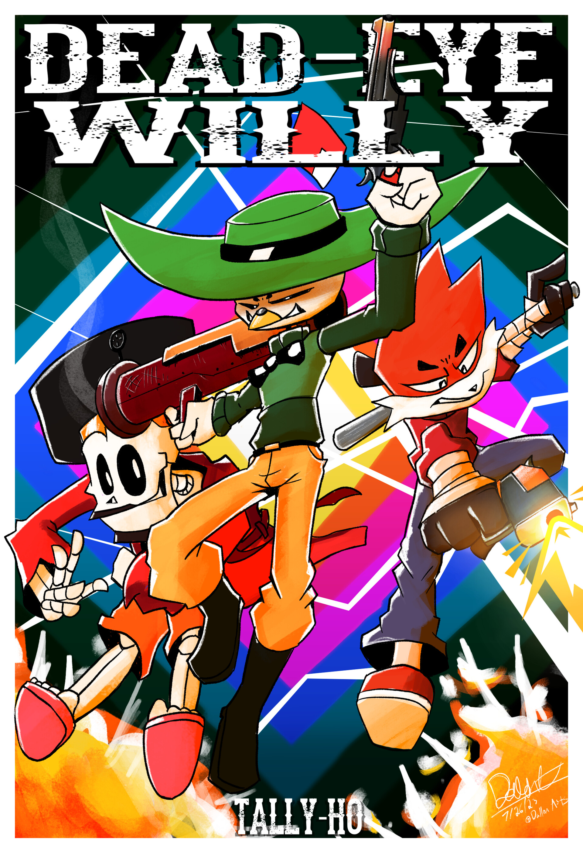 ArtStation - TALLY-HO | Dead-Eye Willy