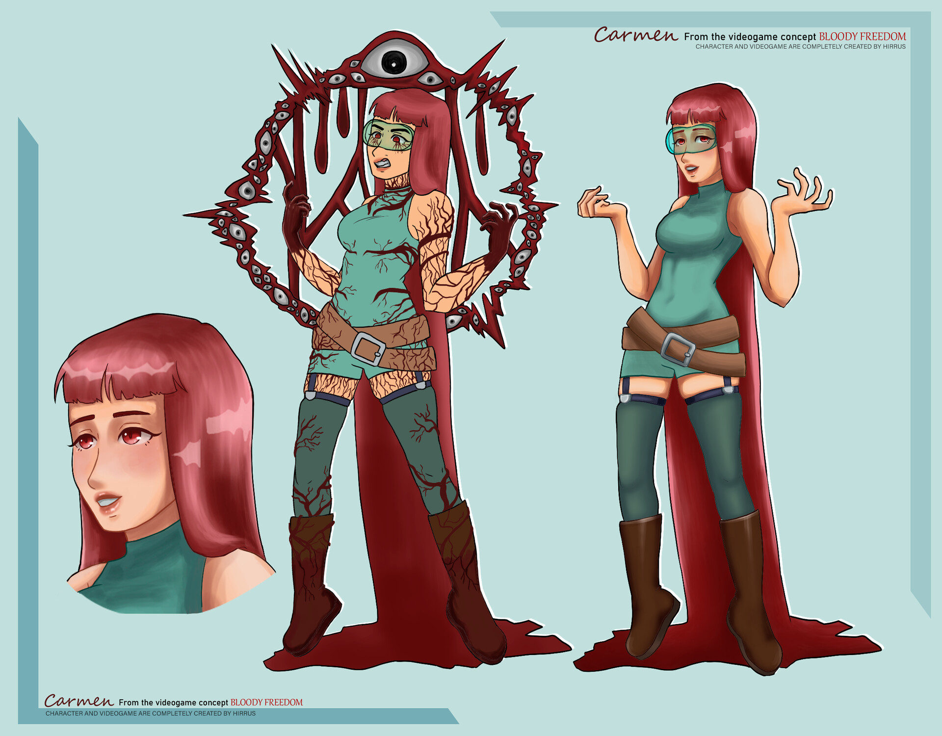 ArtStation - Carmen Character Concept