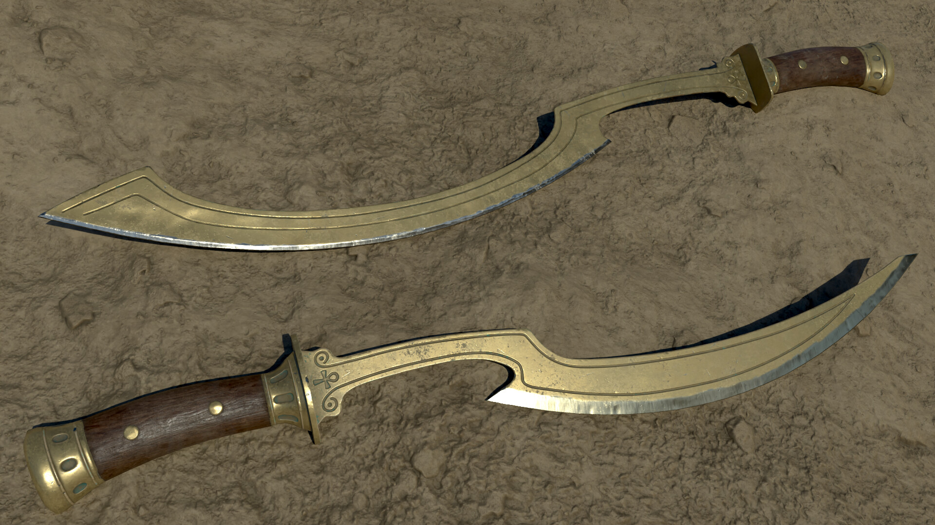 ArtStation - Ancient Egyptian swords