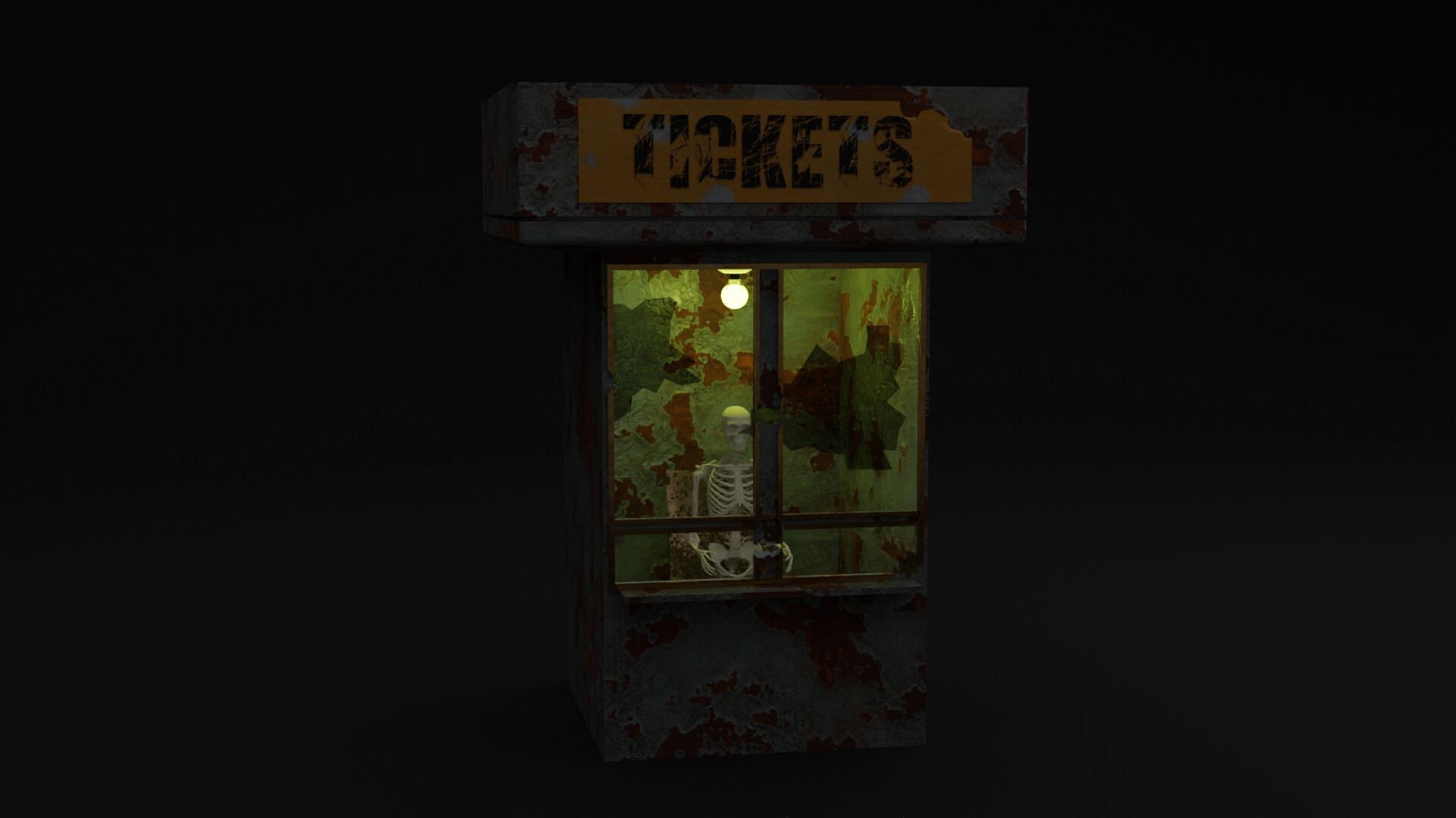ArtStation - Ticket Booth