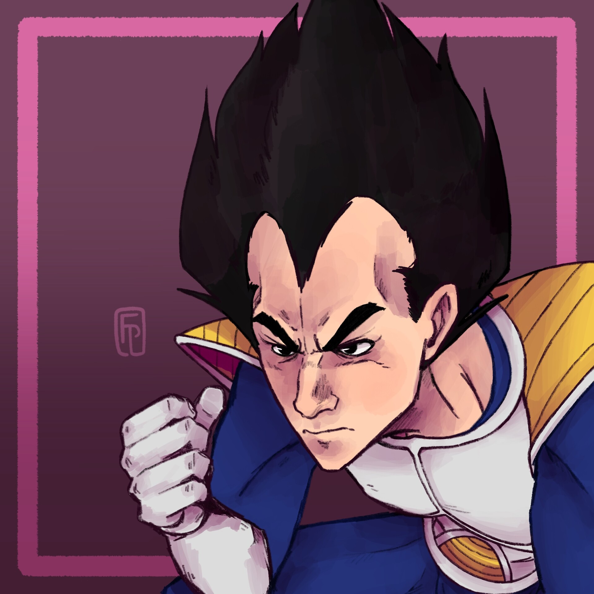 ArtStation - Vegeta - In My Style