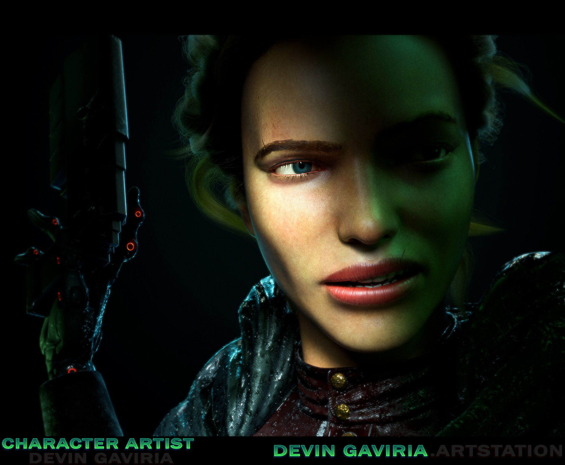 ArtStation - Bio-Mechanical Soldier