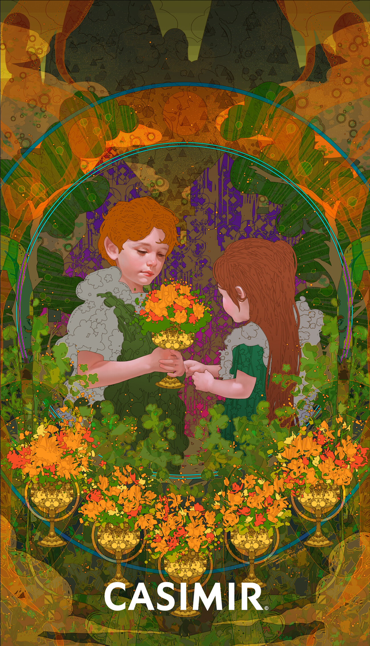 CASIMIR ART - Minor Arcana / Six of Cups