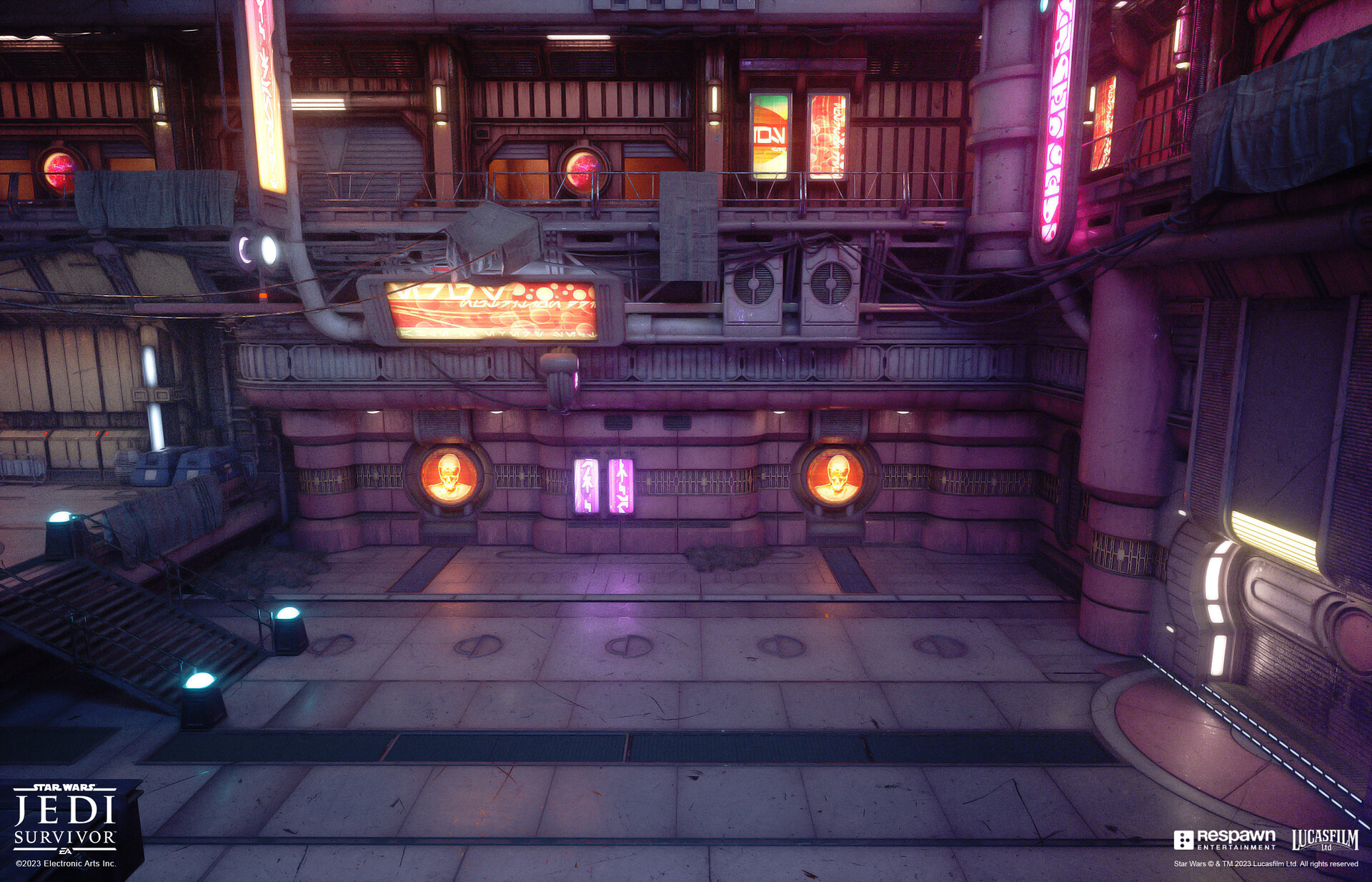 George Rushing - Coruscant Underworld Shopping District