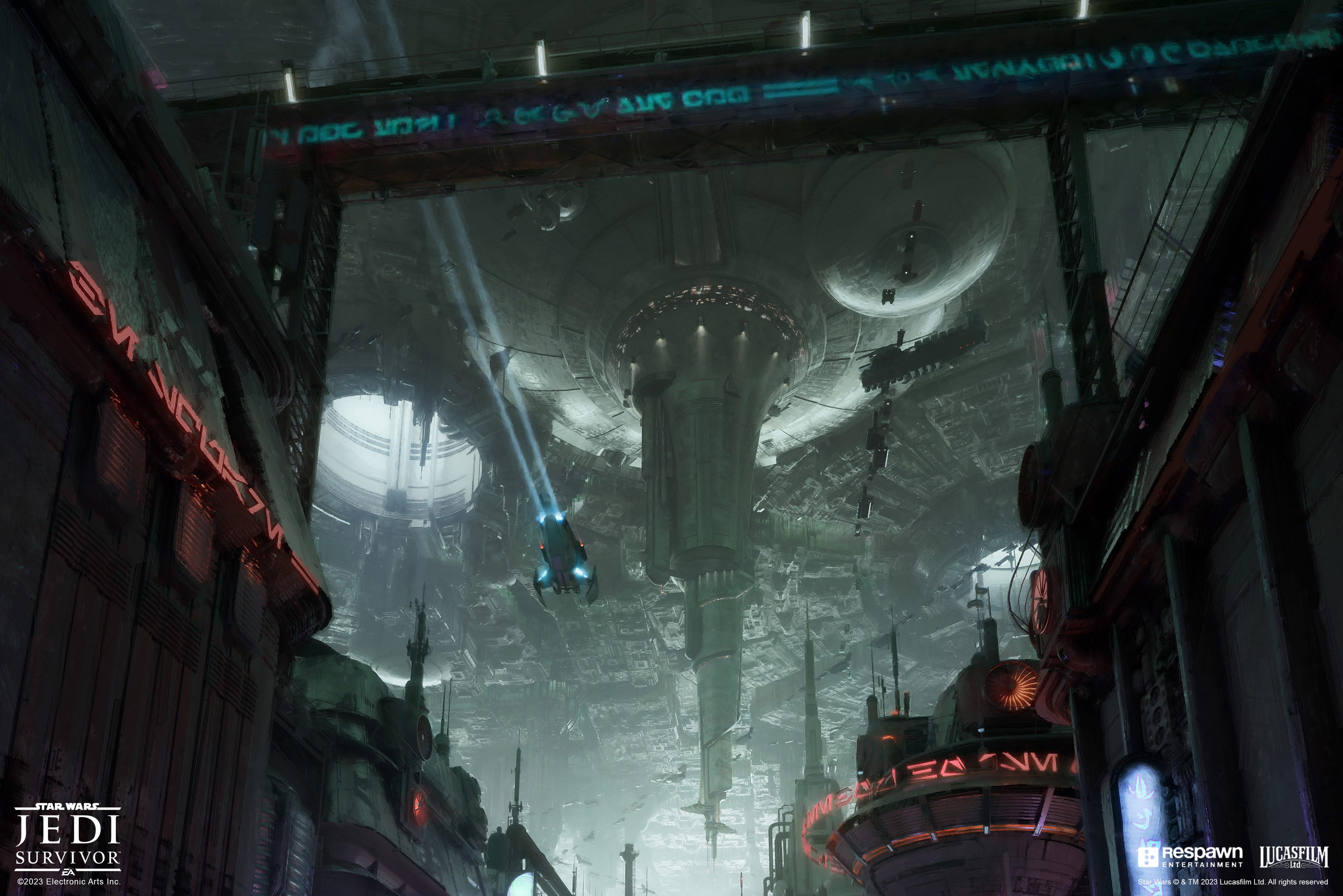 George Rushing - Coruscant Underworld Shopping District