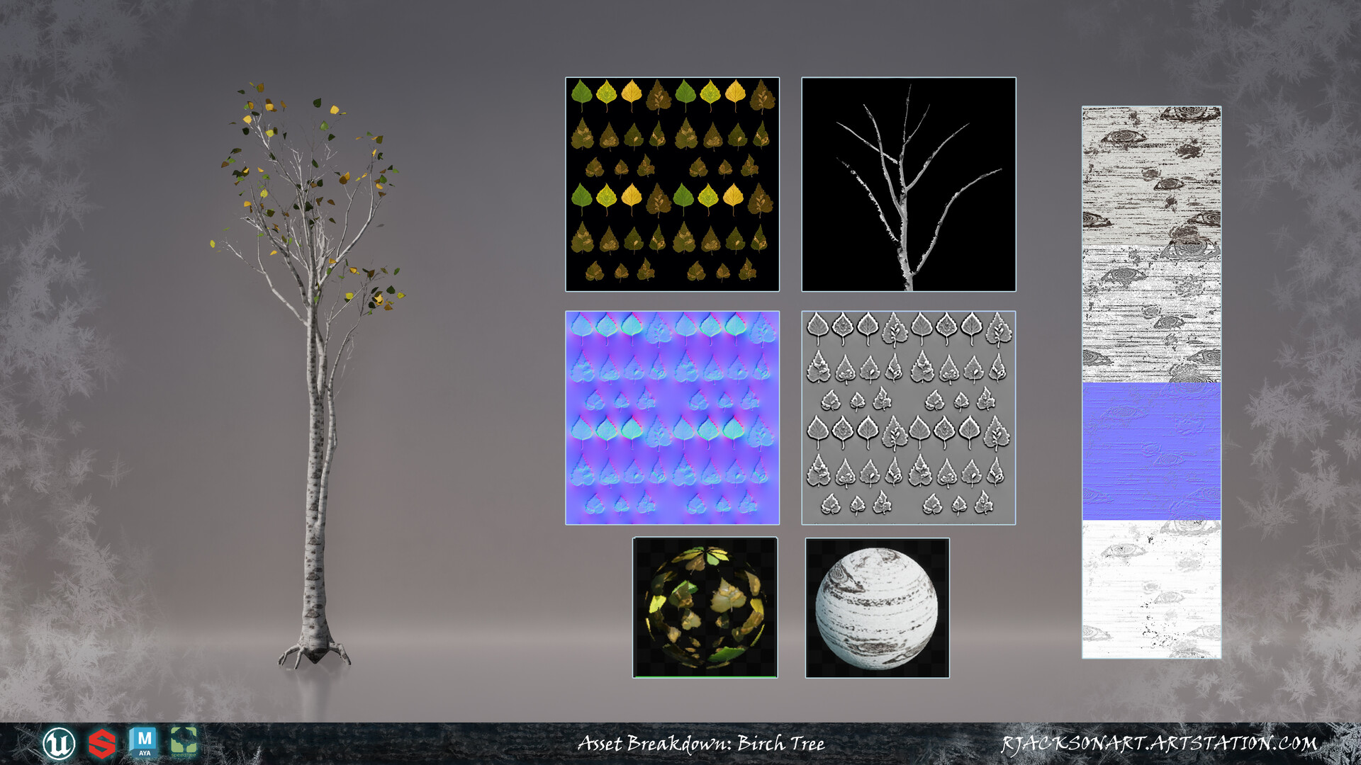 Rees Jackson - Shiver- Scandinavian Forest Asset Breakdown