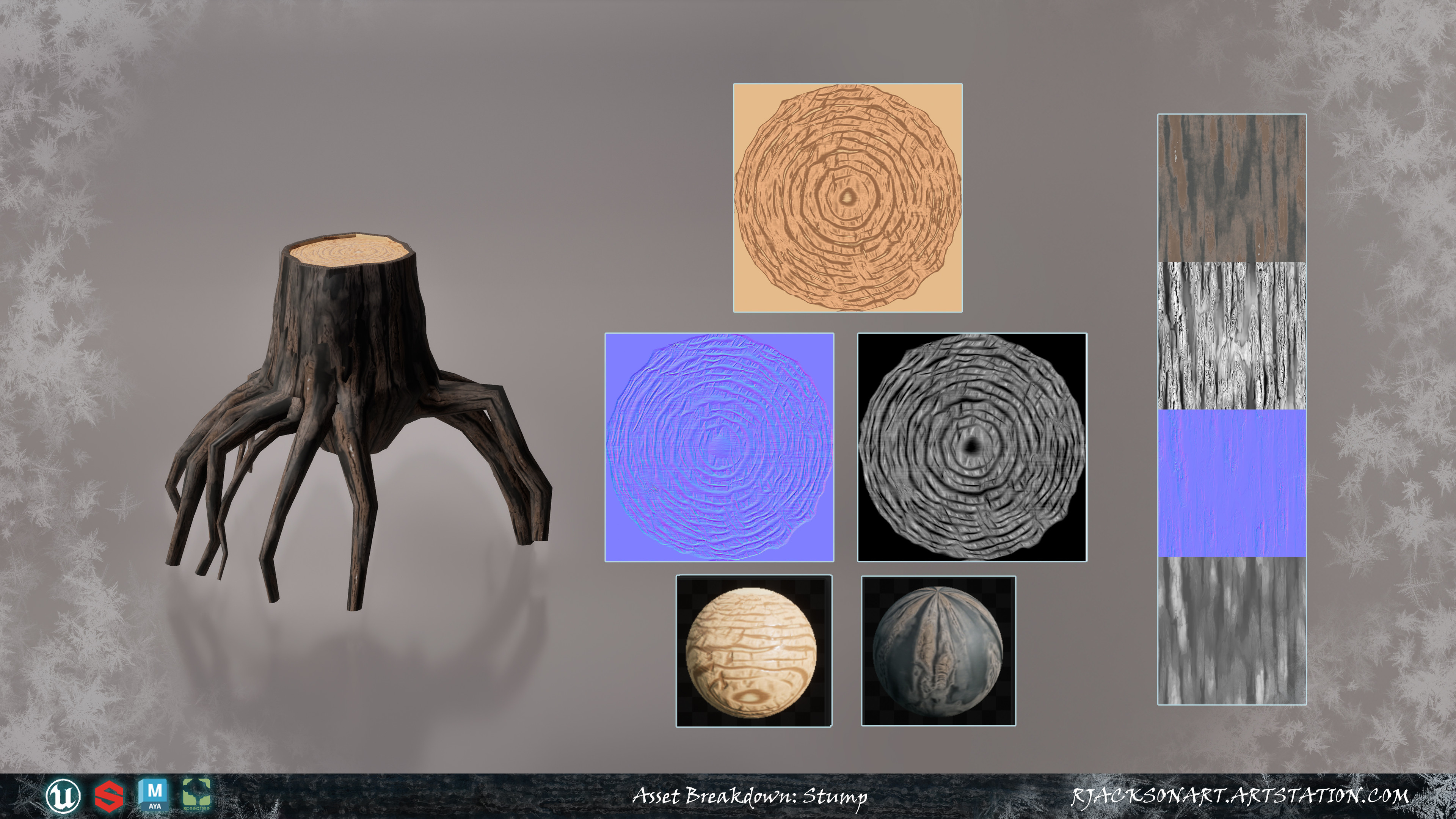 Rees Jackson - Shiver- Scandinavian Forest Asset Breakdown