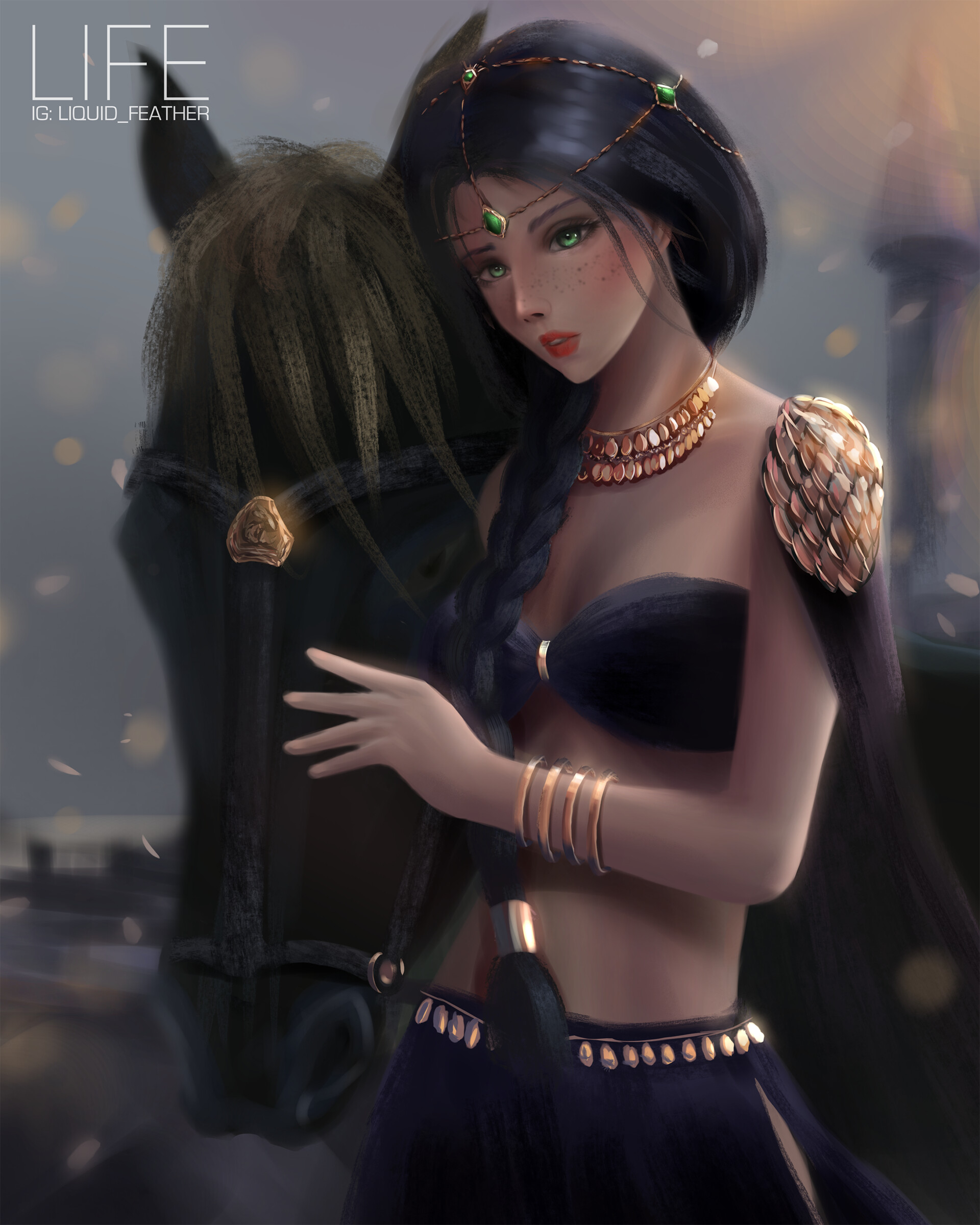 ArtStation - Mina - WLOP fanart