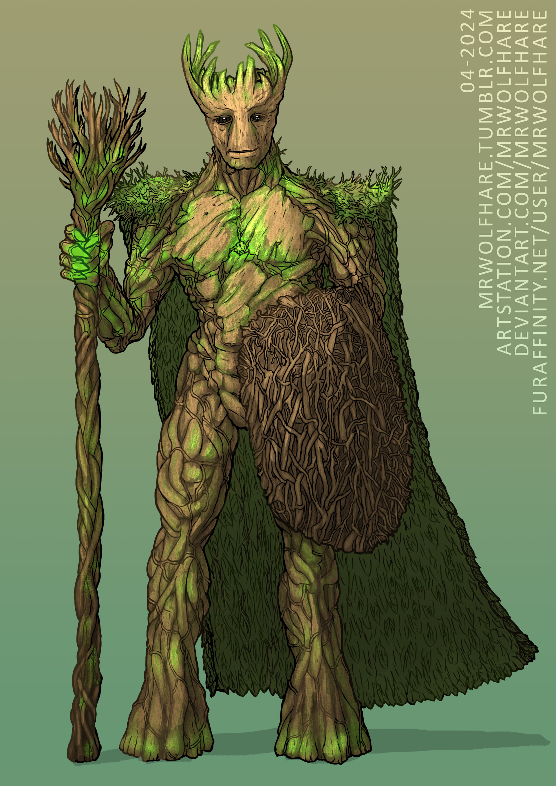 ArtStation - D&D Groot