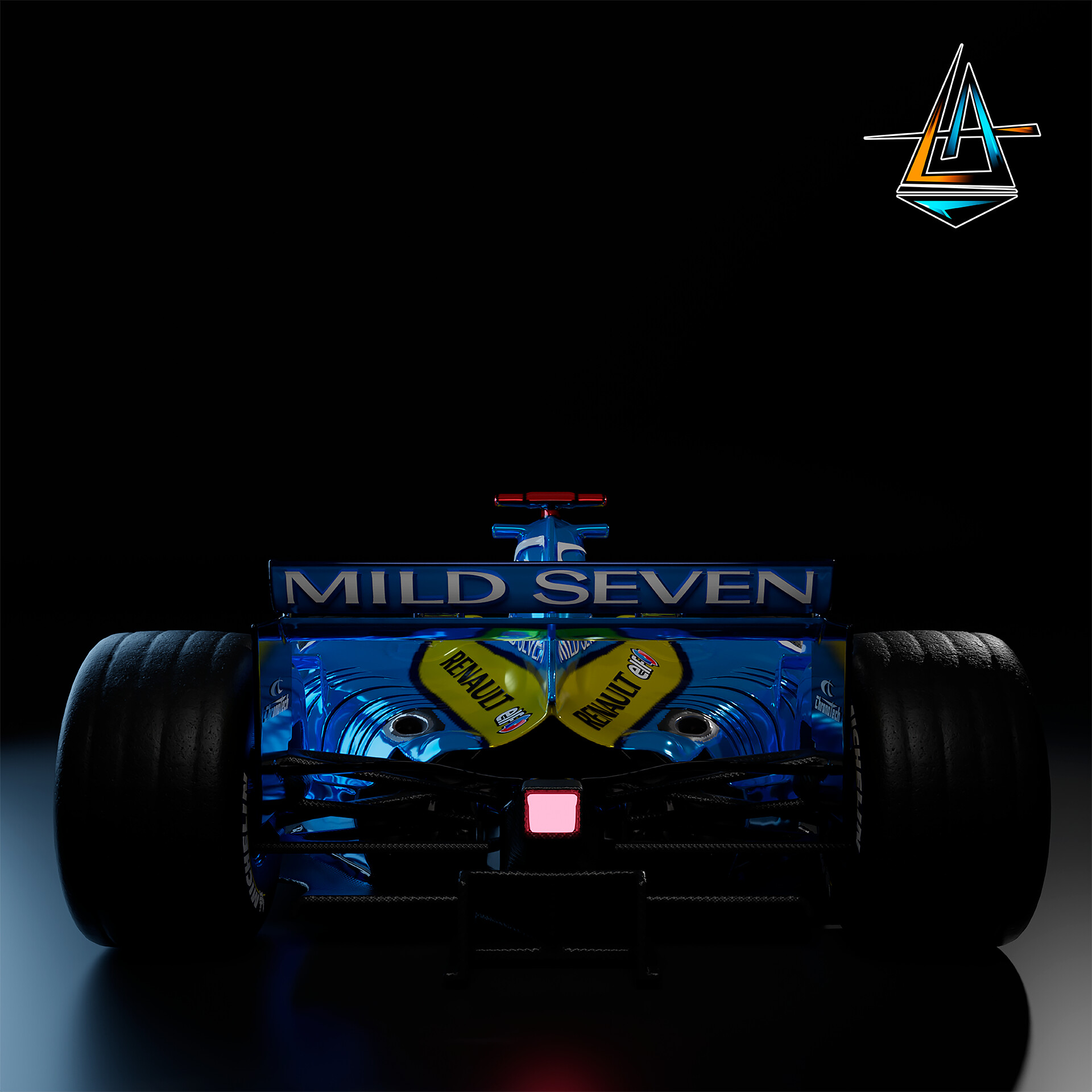 Luis Ángel Novillo García - RENAULT R25 (ESTILIZADO)