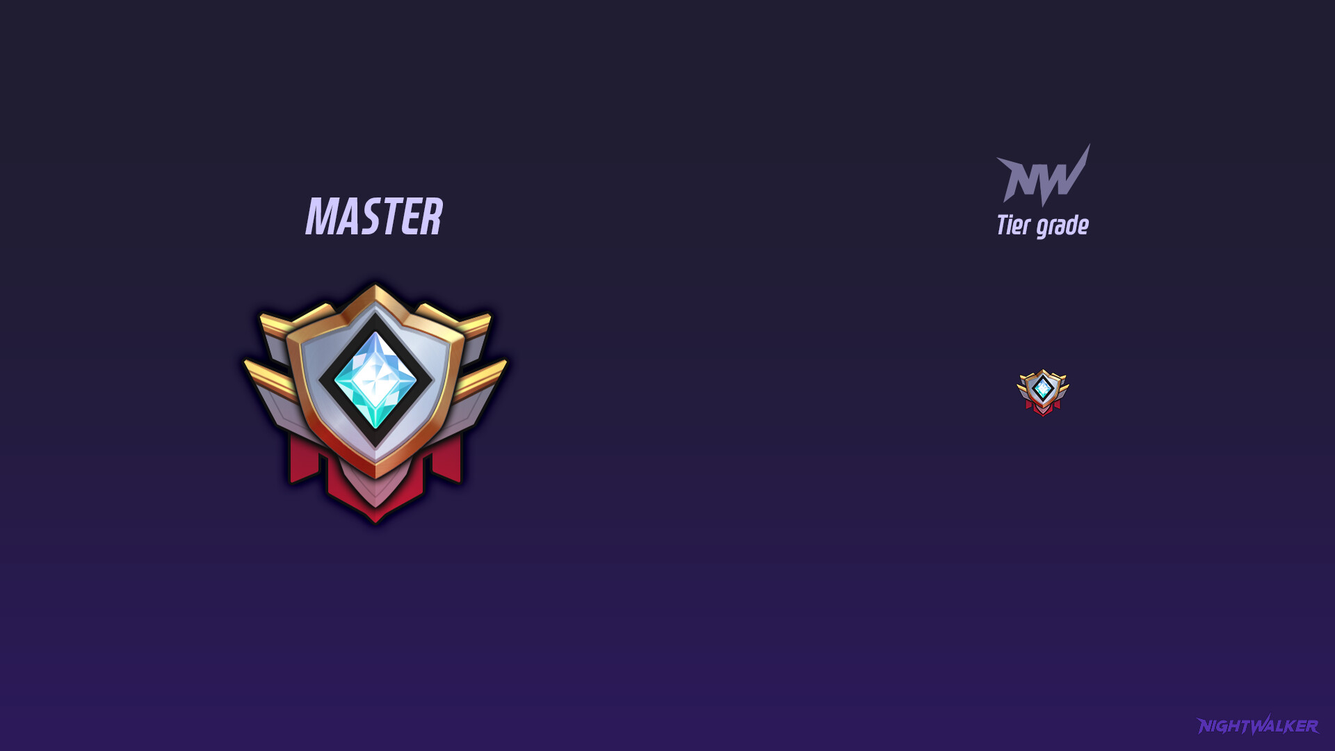 AILACIA [2D] - NIGHT WALKER PVP RANK ICON