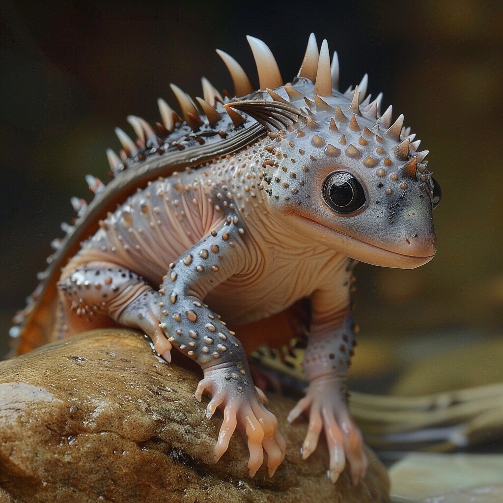 ArtStation - Spiky Shelled Creature