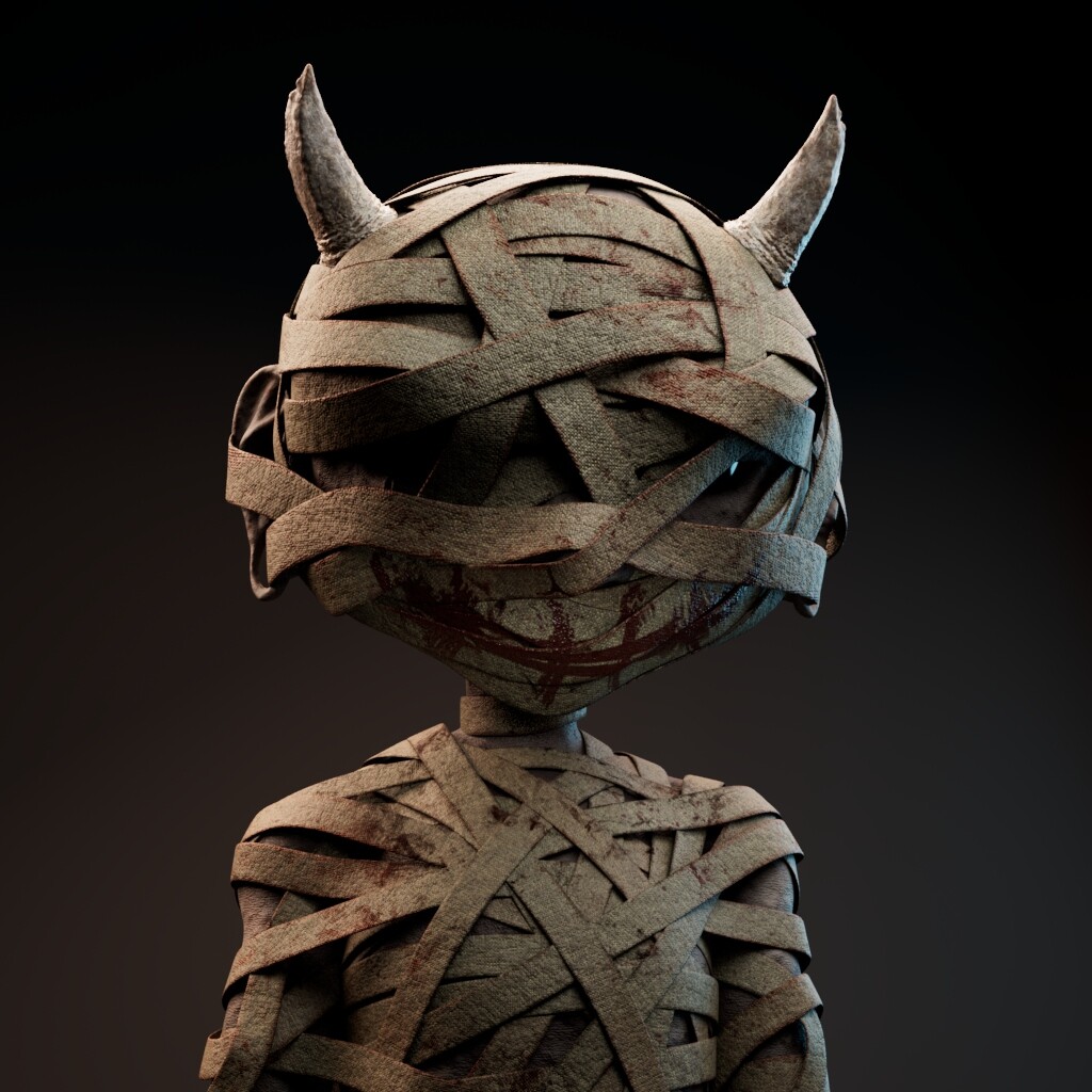 ArtStation - The demon mummy
