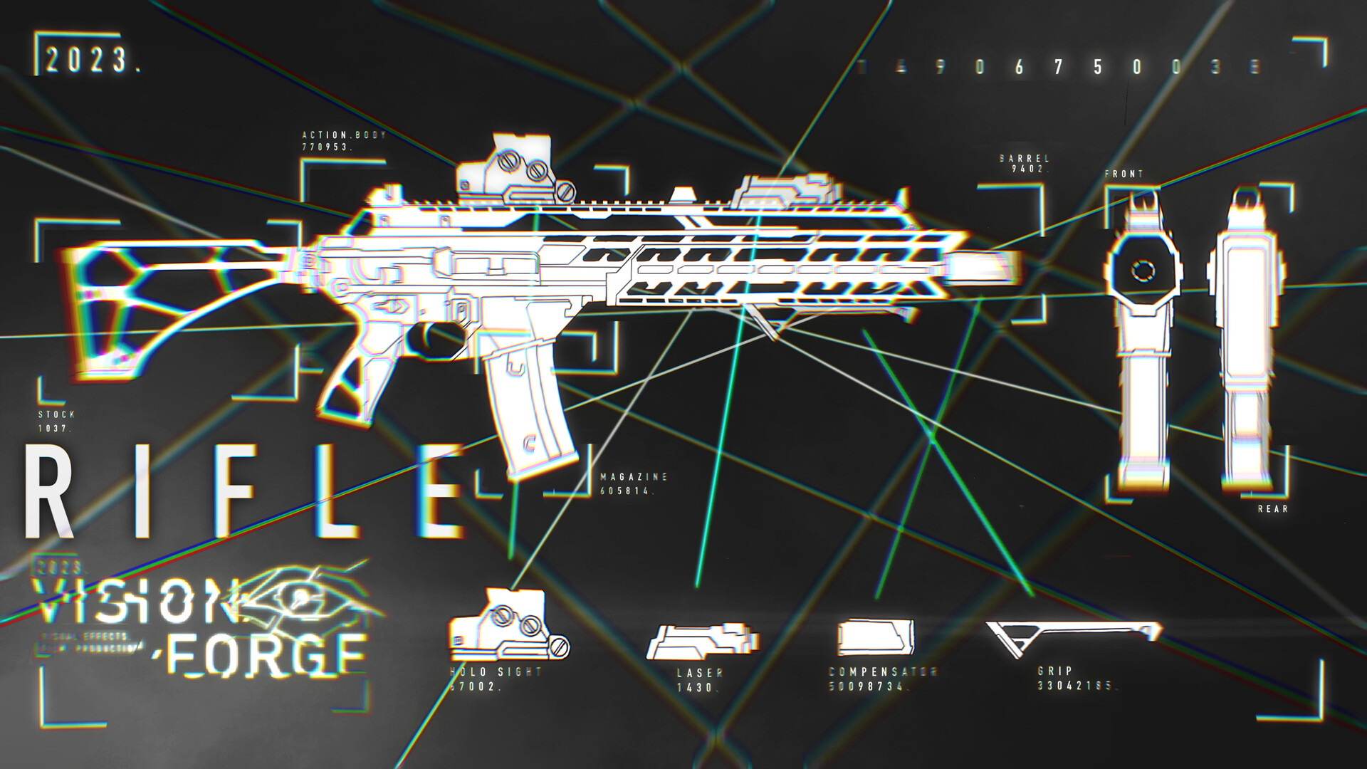 ArtStation - VISIONFORGE WEAPON CONCEPTS.