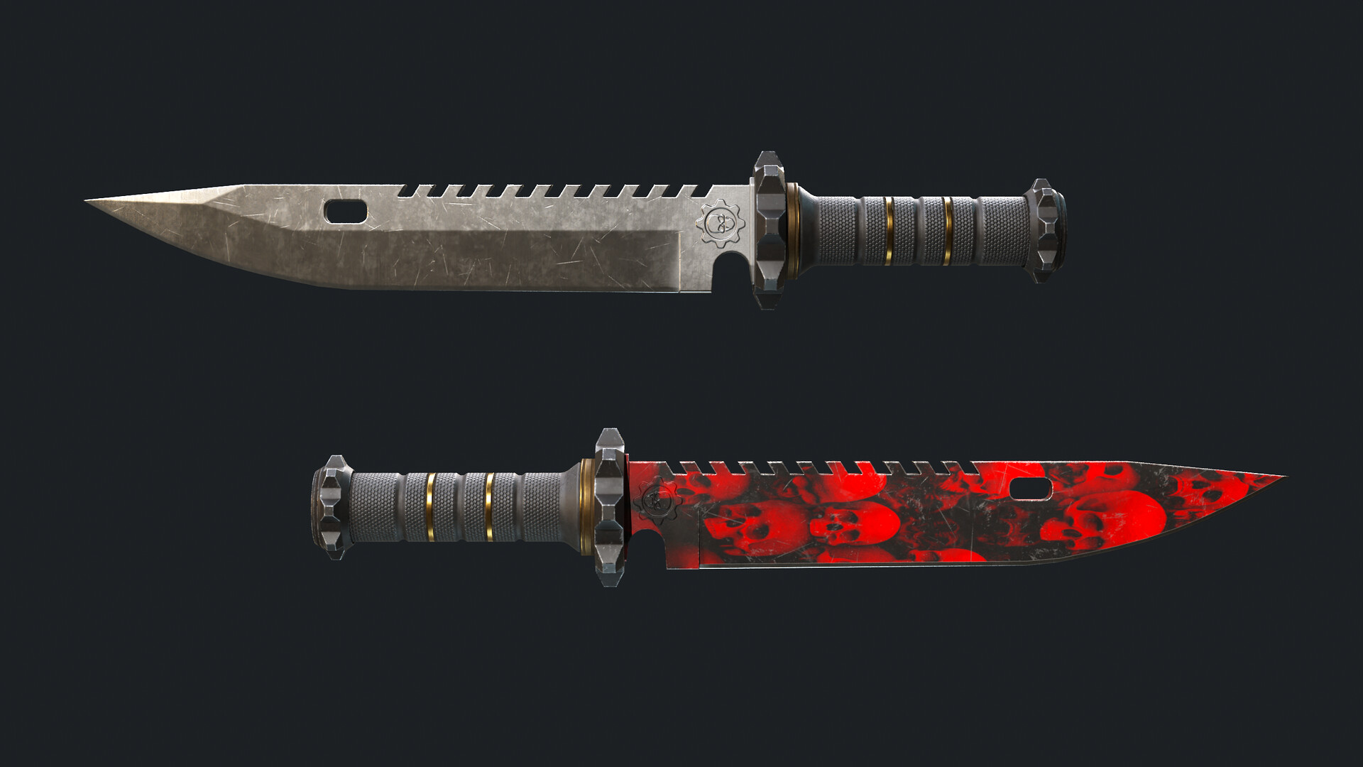 ArtStation - Combat Knife (Game Ready)