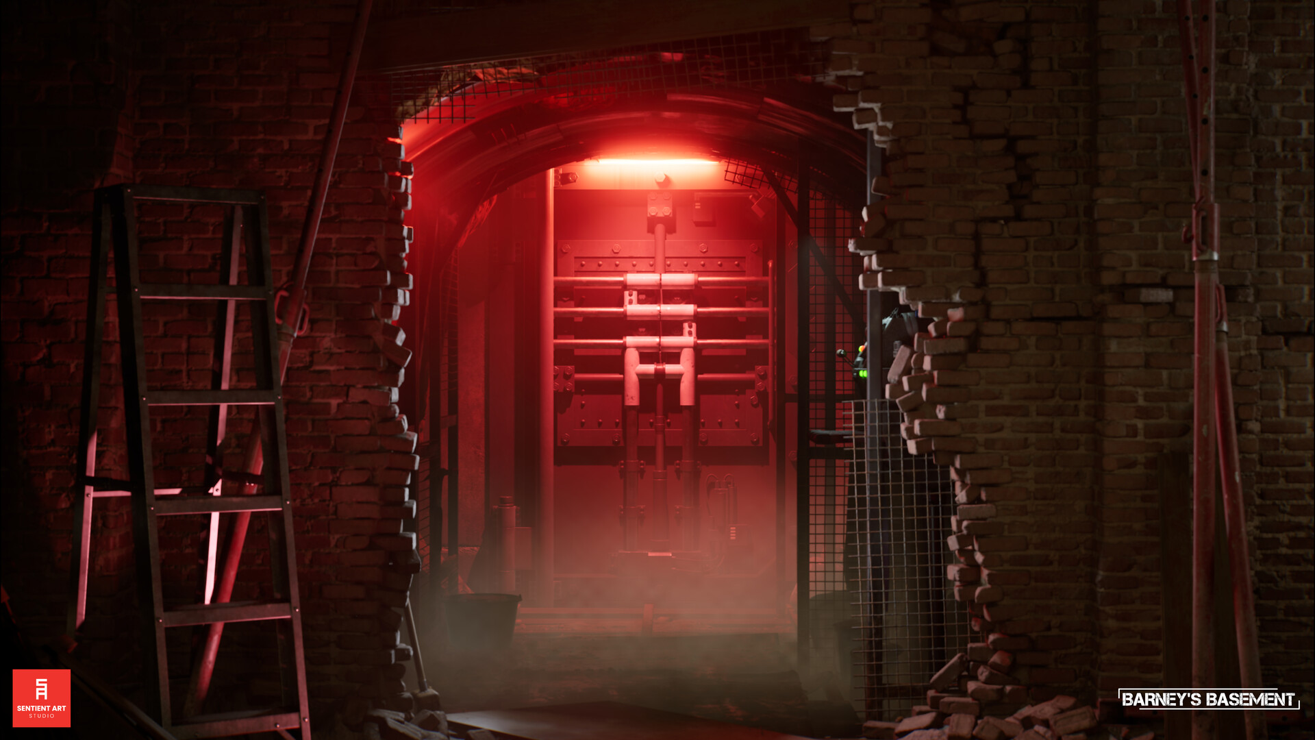 Sentient Art - Barney's Basement - Full VR Project