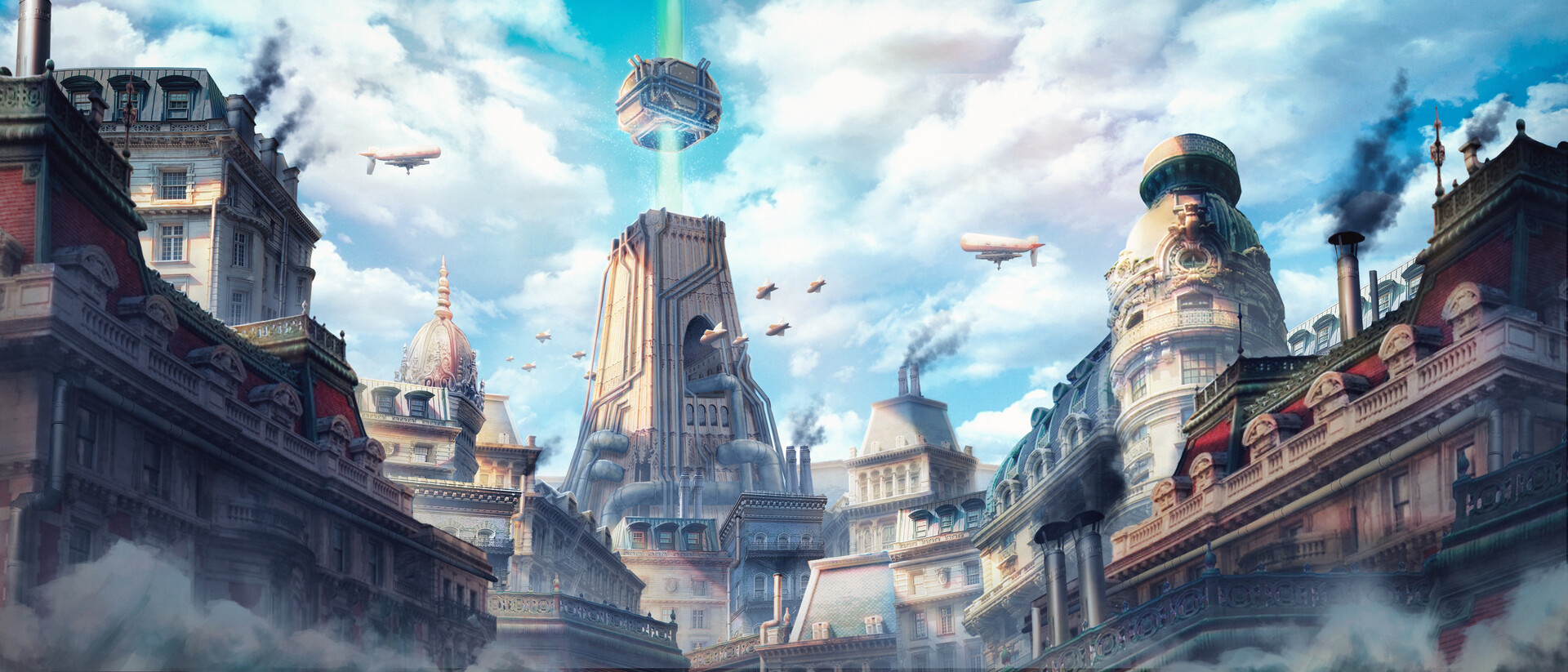 ArtStation - Matte Painting - Arcanepunk