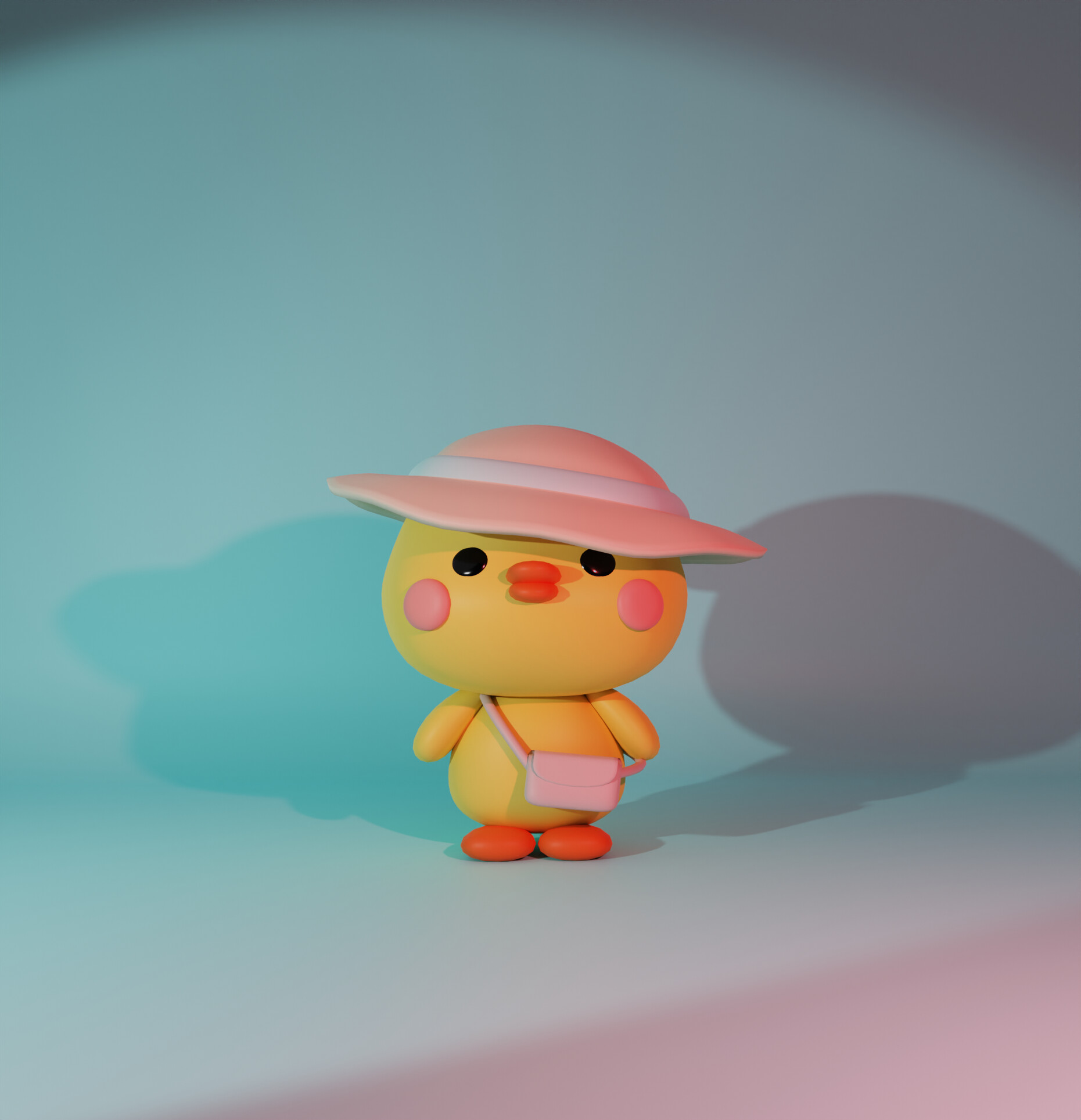 ArtStation - Adorable Duck Character