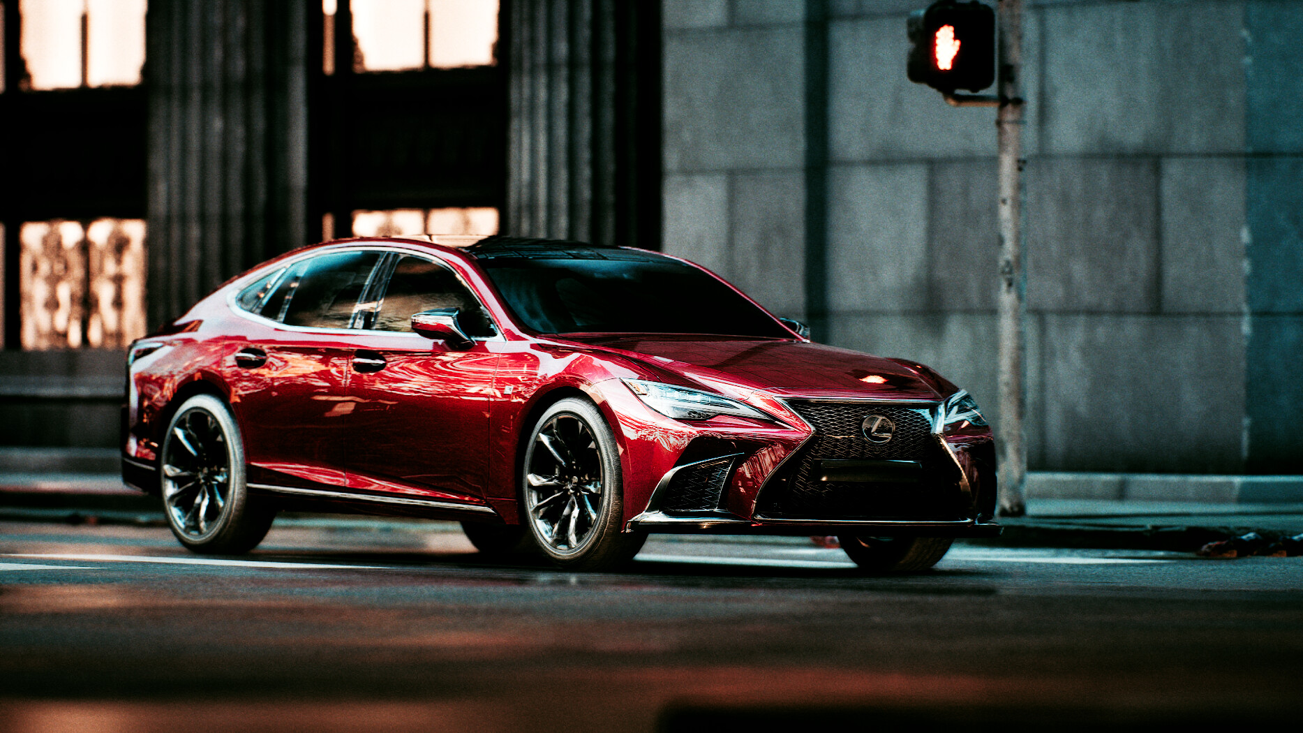 ArtStation - Lexus LS 500 F 2022