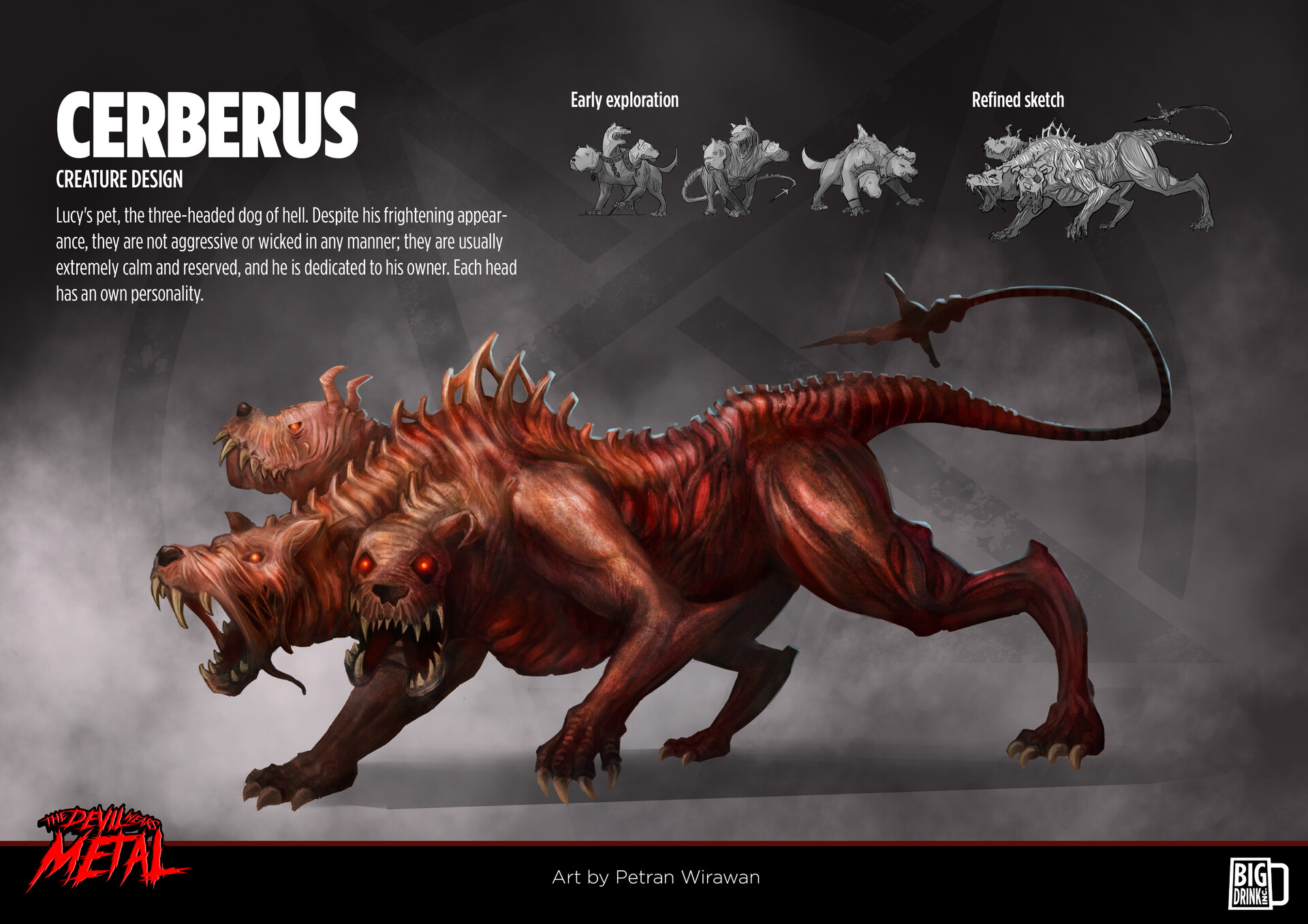 ArtStation - Concept Art - Devil Wears Metal