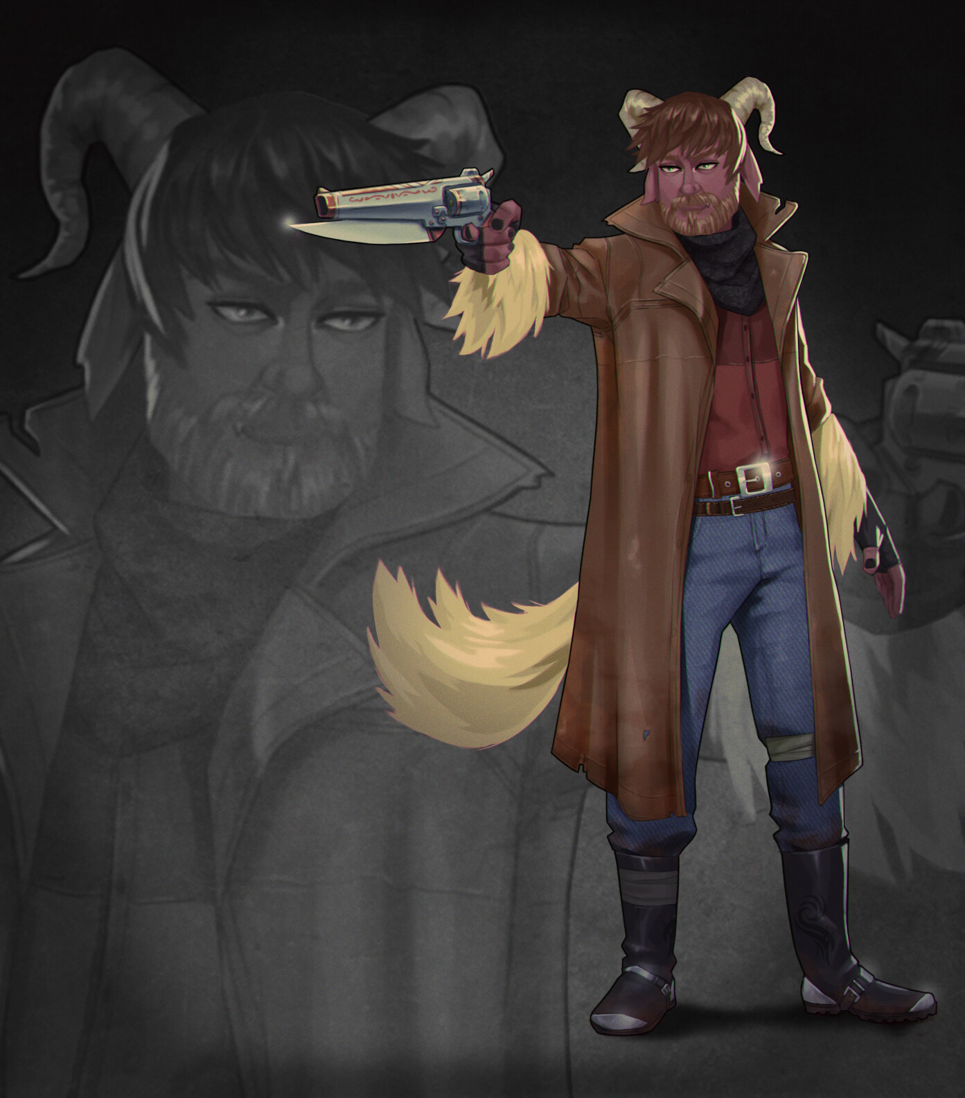 ArtStation - D&D character design commission