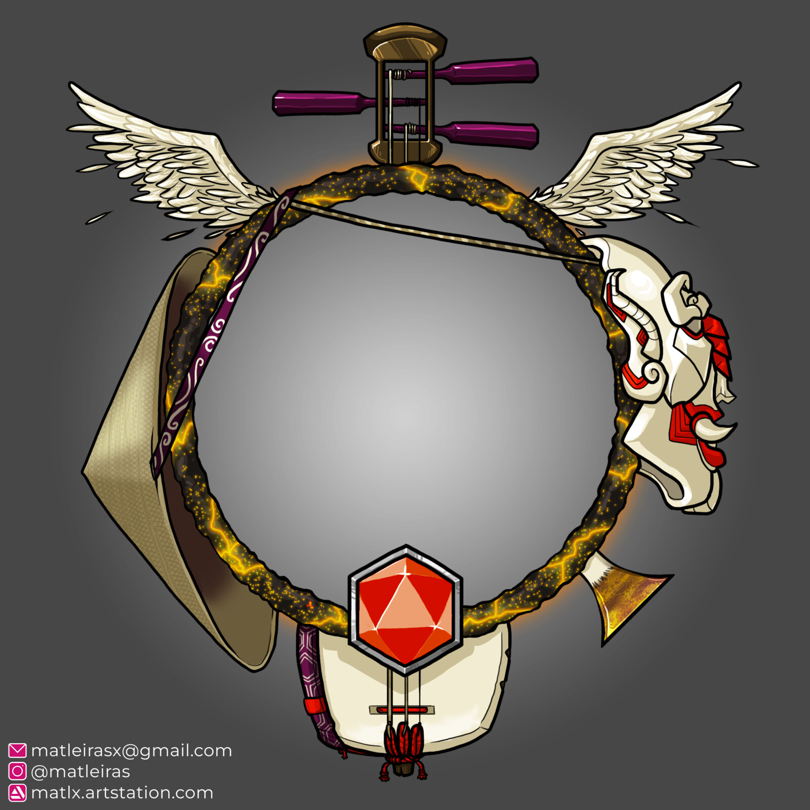 Matheus LX - Custom VTT Token Borders for my DnD campaign