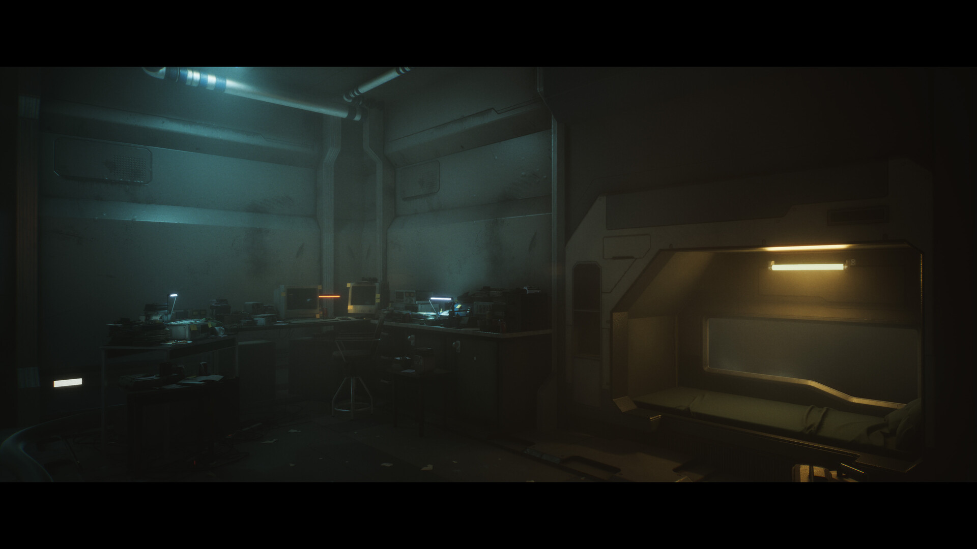 Pasquale Scionti - Tutorial Bake Lightmaps and Lighting a Sci-Fi interior Unreal Engine 5.3