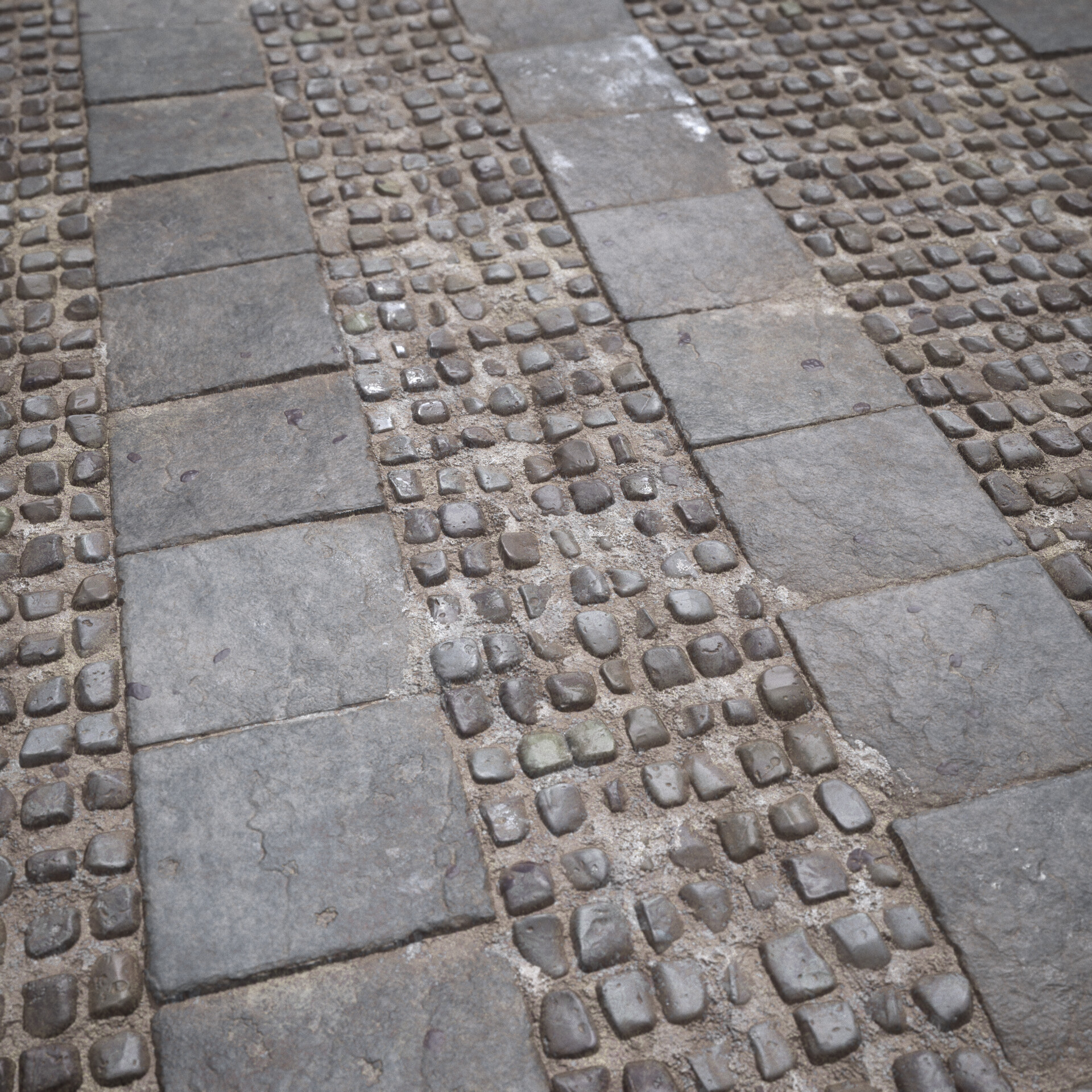 ArtStation - Worn Stone Pathway