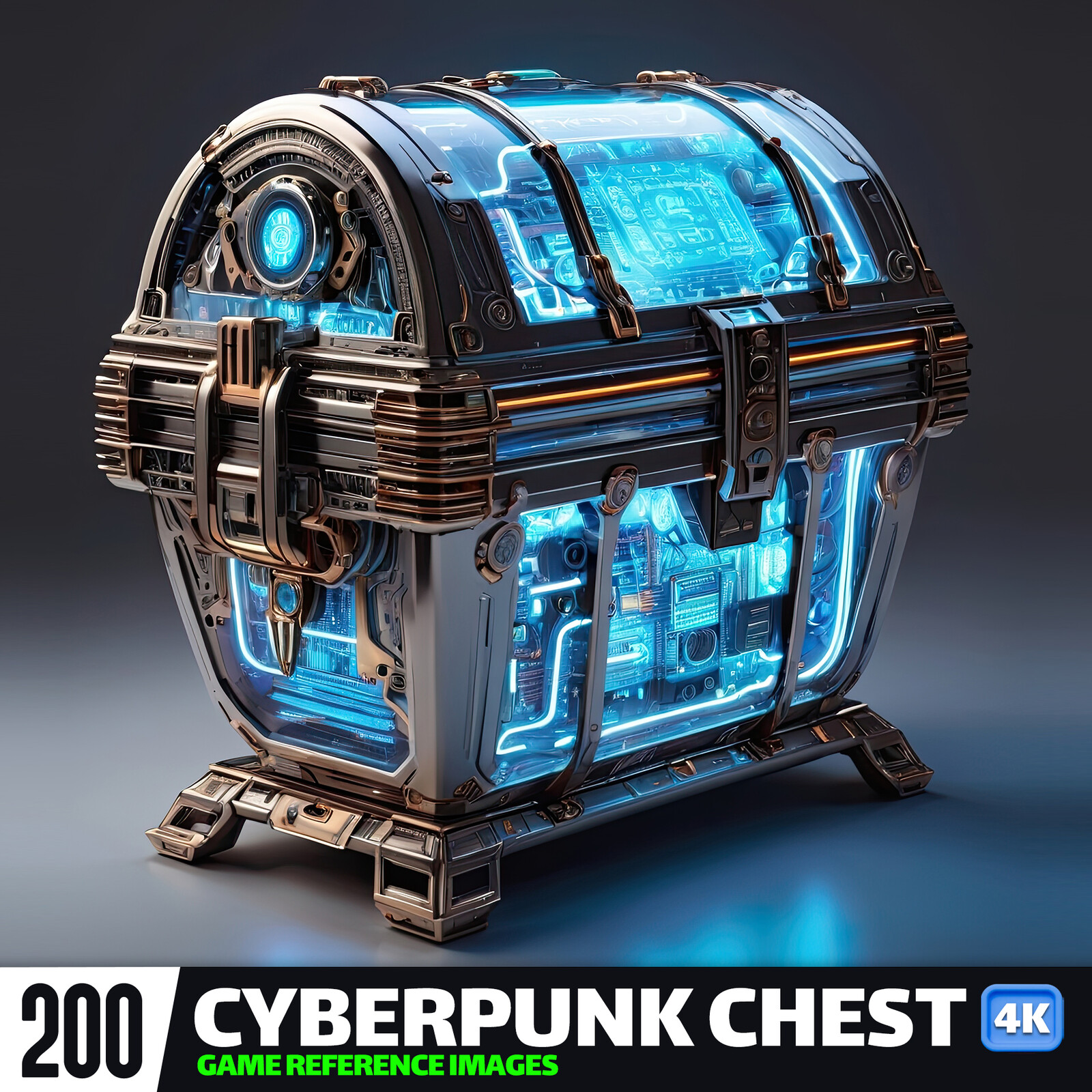 Starseed boy - Cyberpunk Chest VOL.01 | Game Assets | Reference Images