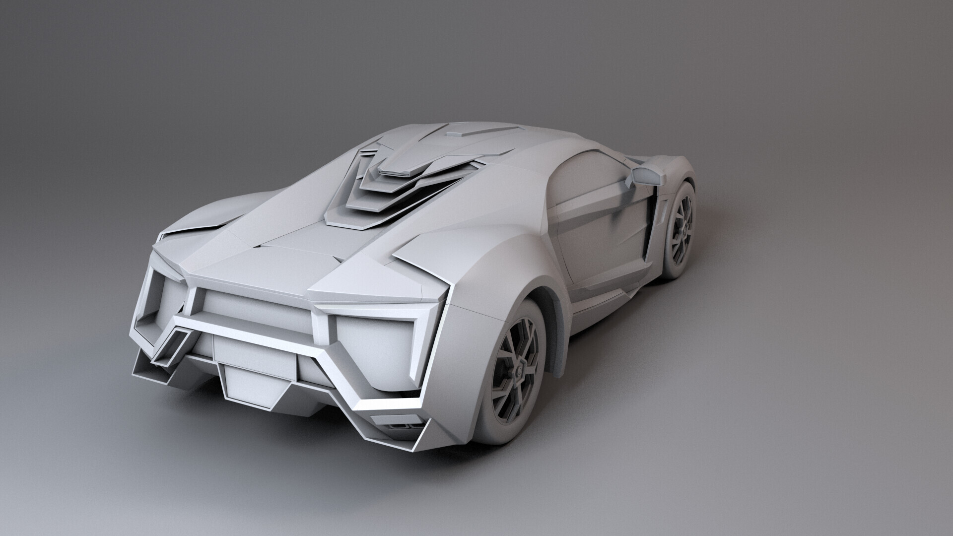 ArtStation - SAMPLE CAR MODELING