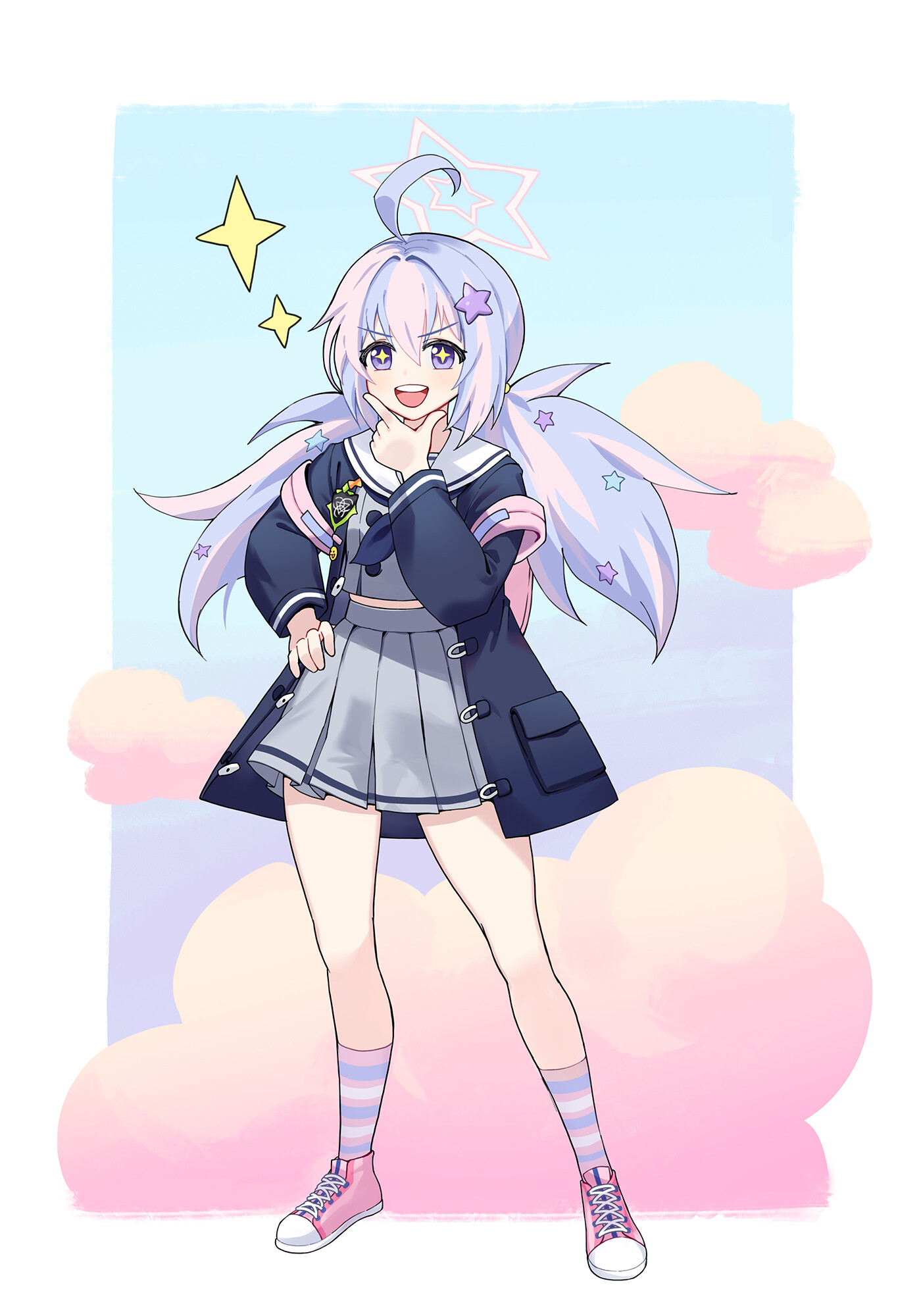 ArtStation - [Fan Art] Blue Archive_Uzawa Reisa