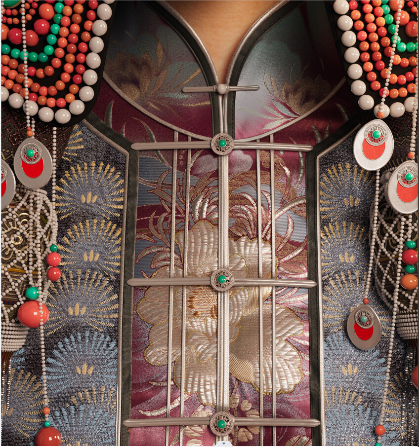 Wingfoxart - Create A Character with Classical Oil Painting Texture: Wulan