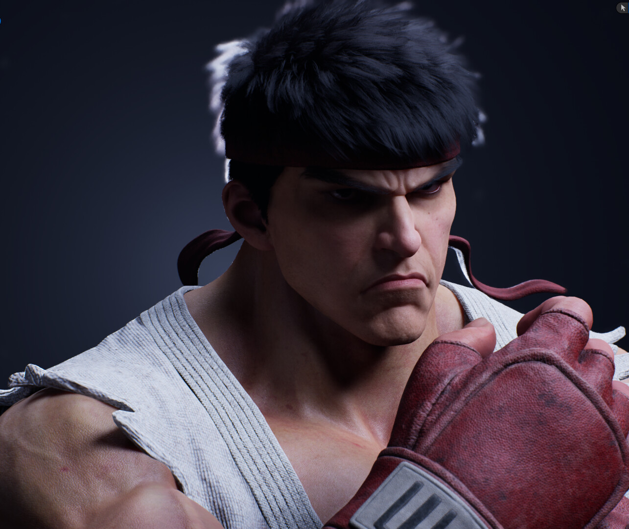 Chen Guang - 街霸《隆》虚幻5次世代游戏角色全流程教程_tutorial