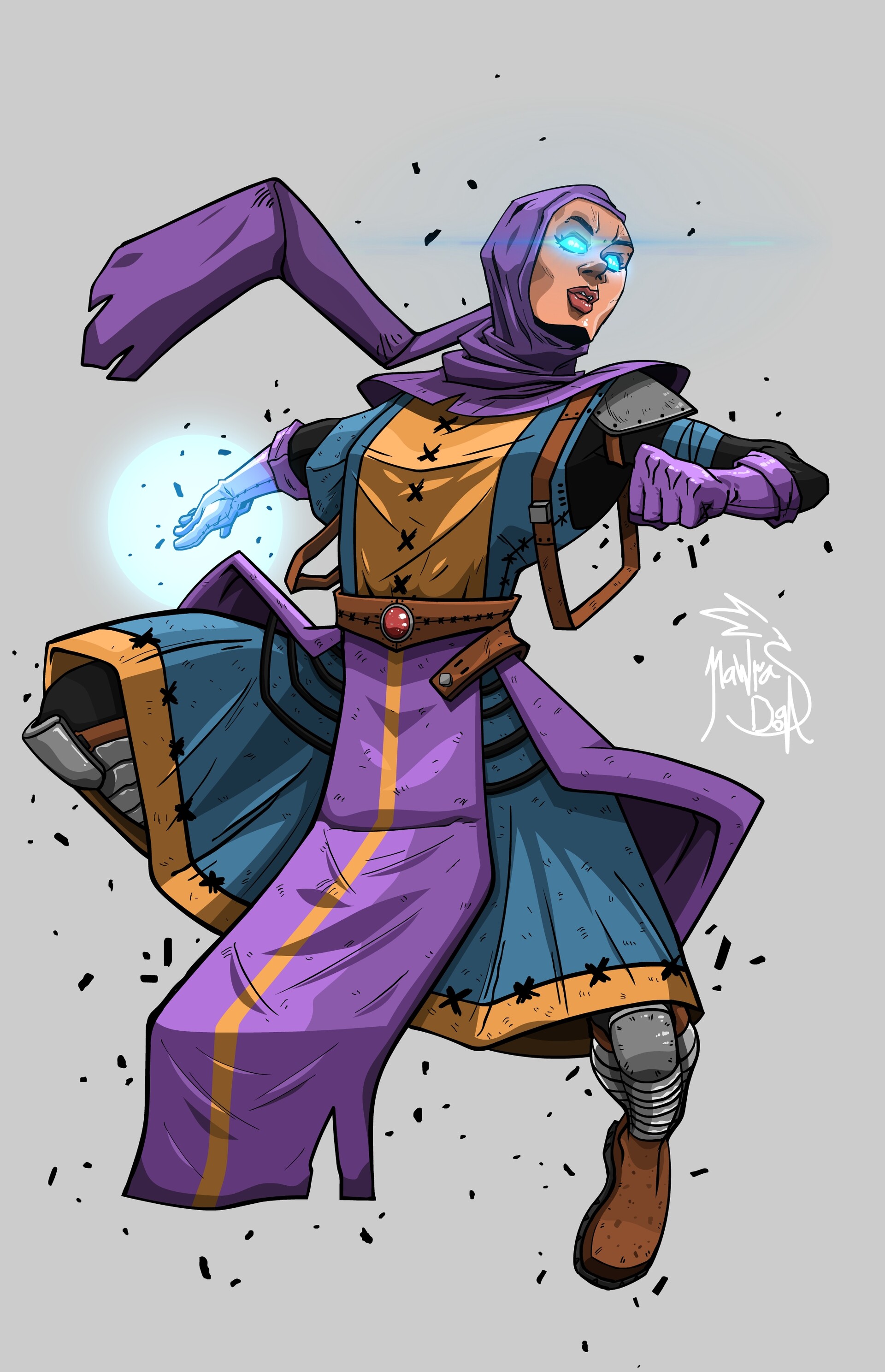 ArtStation - super hero hijabi female
