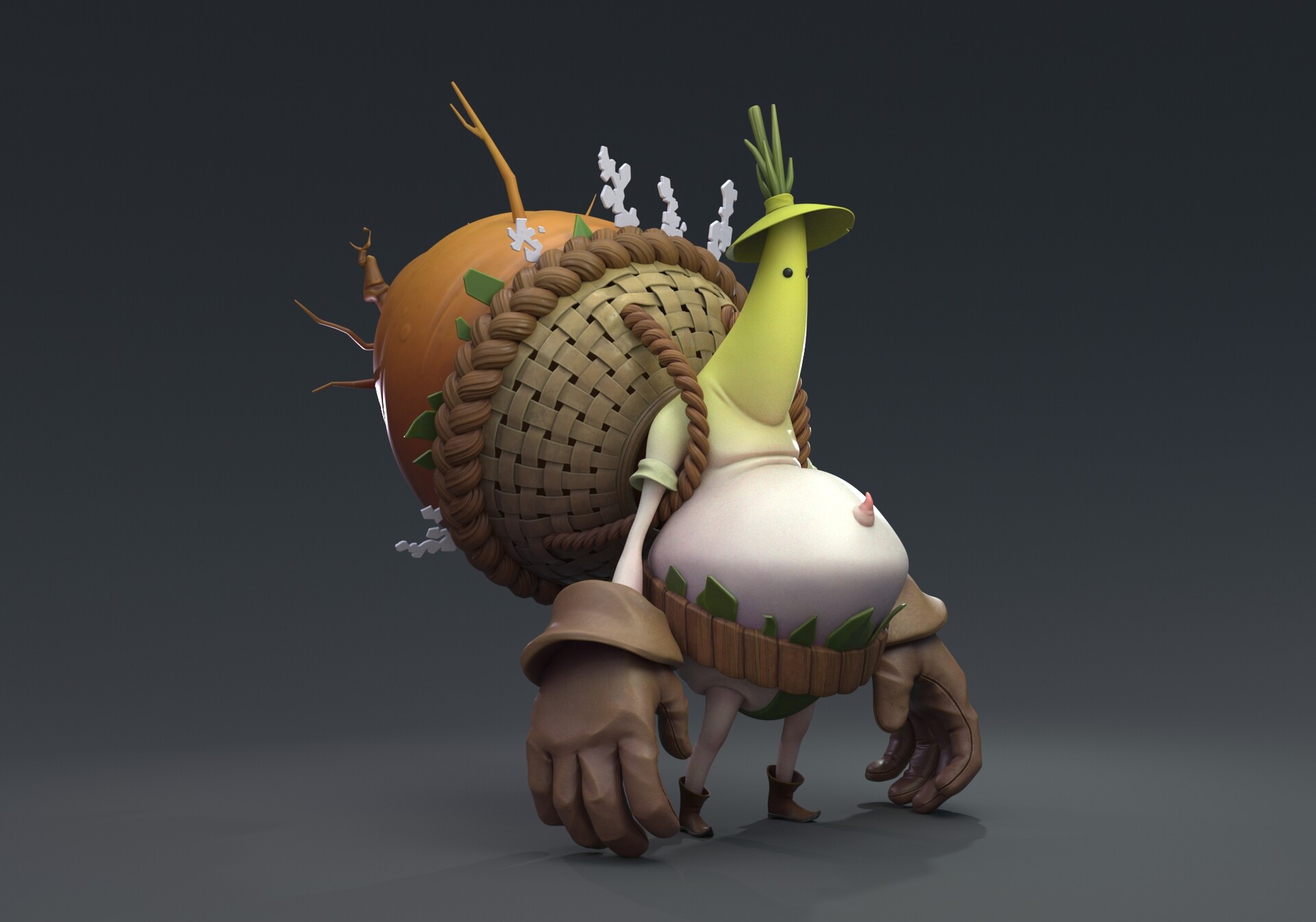 ArtStation - Radish boy