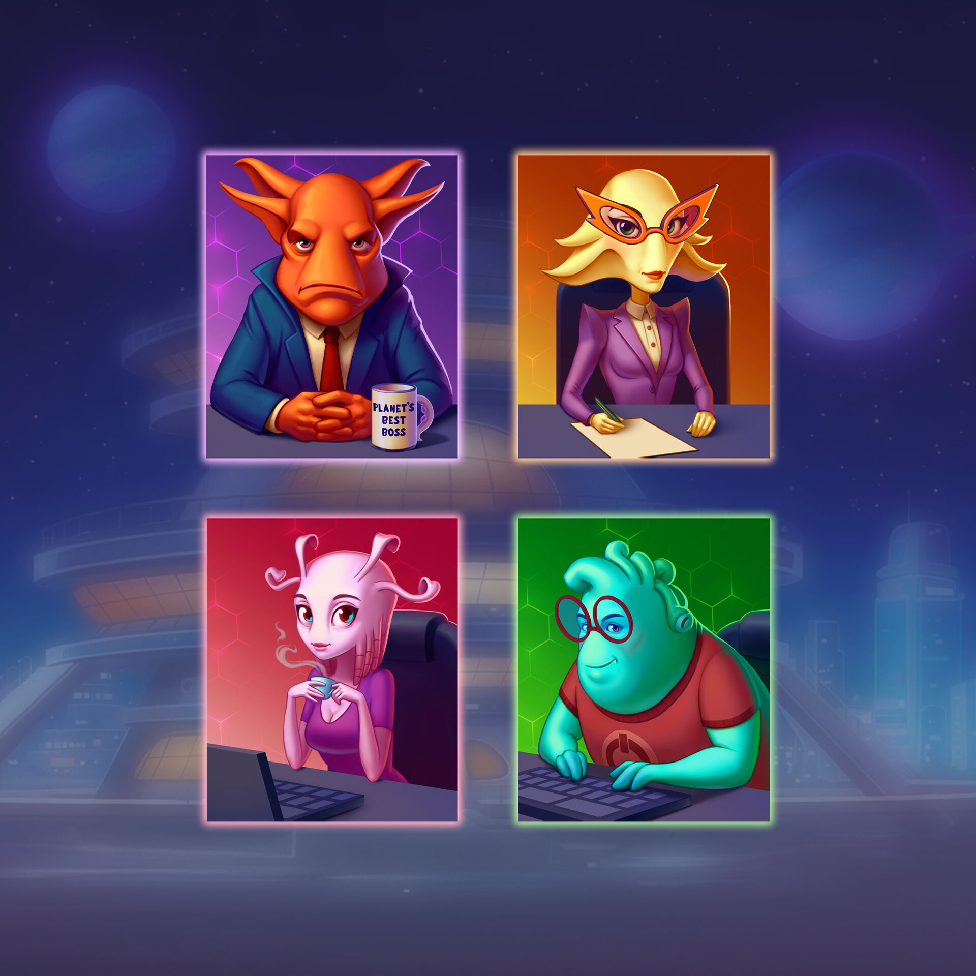 ArtStation - Game characters