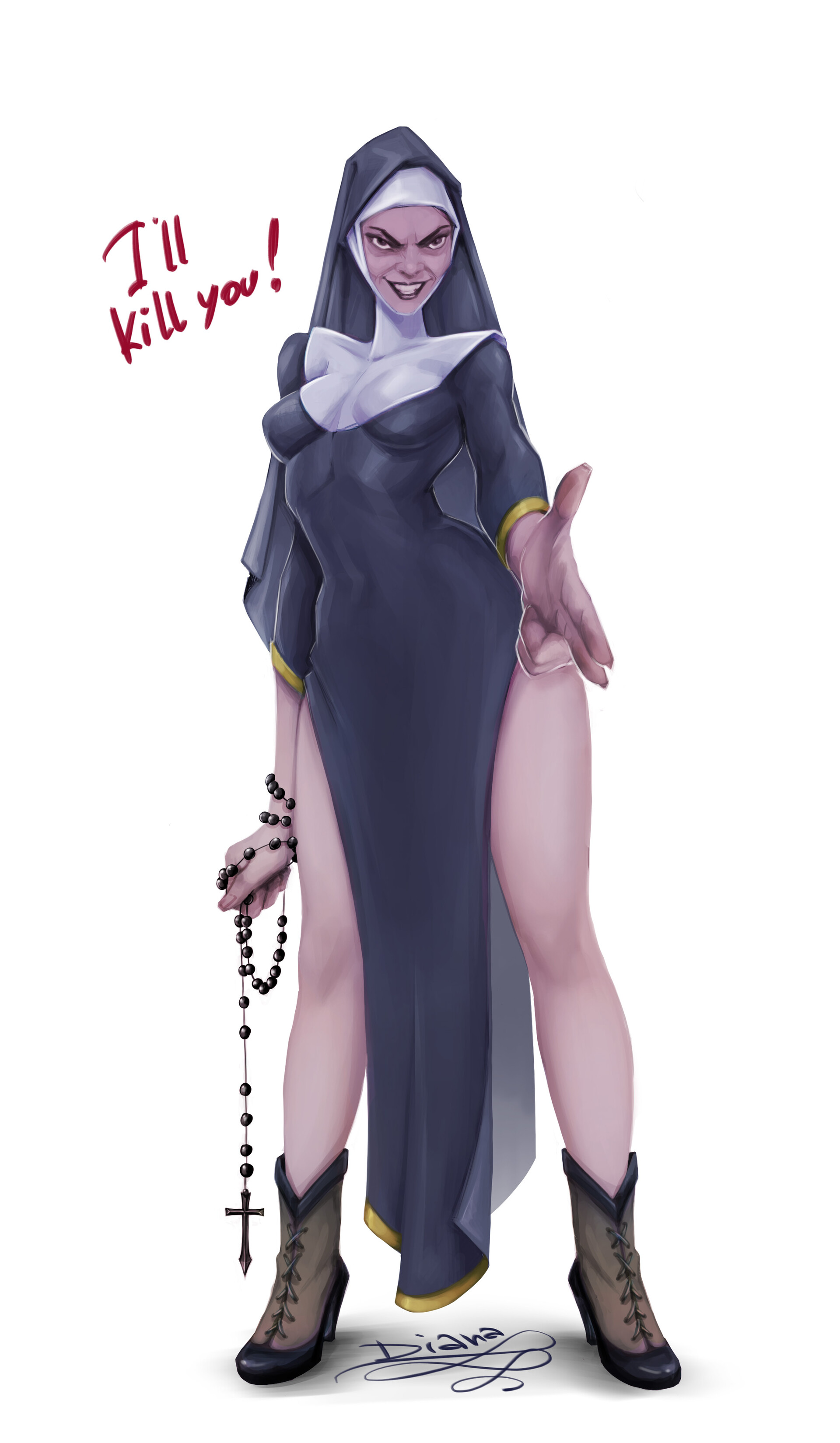 ArtStation - Killer 👉nun