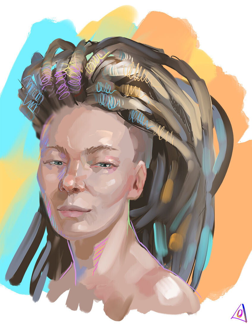 ArtStation - quick portrait