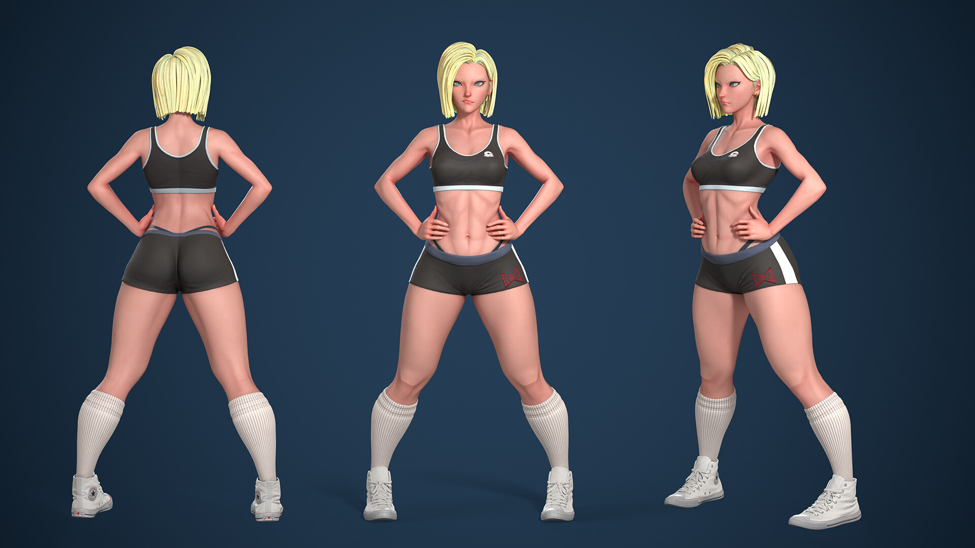 ArtStation - Android-18