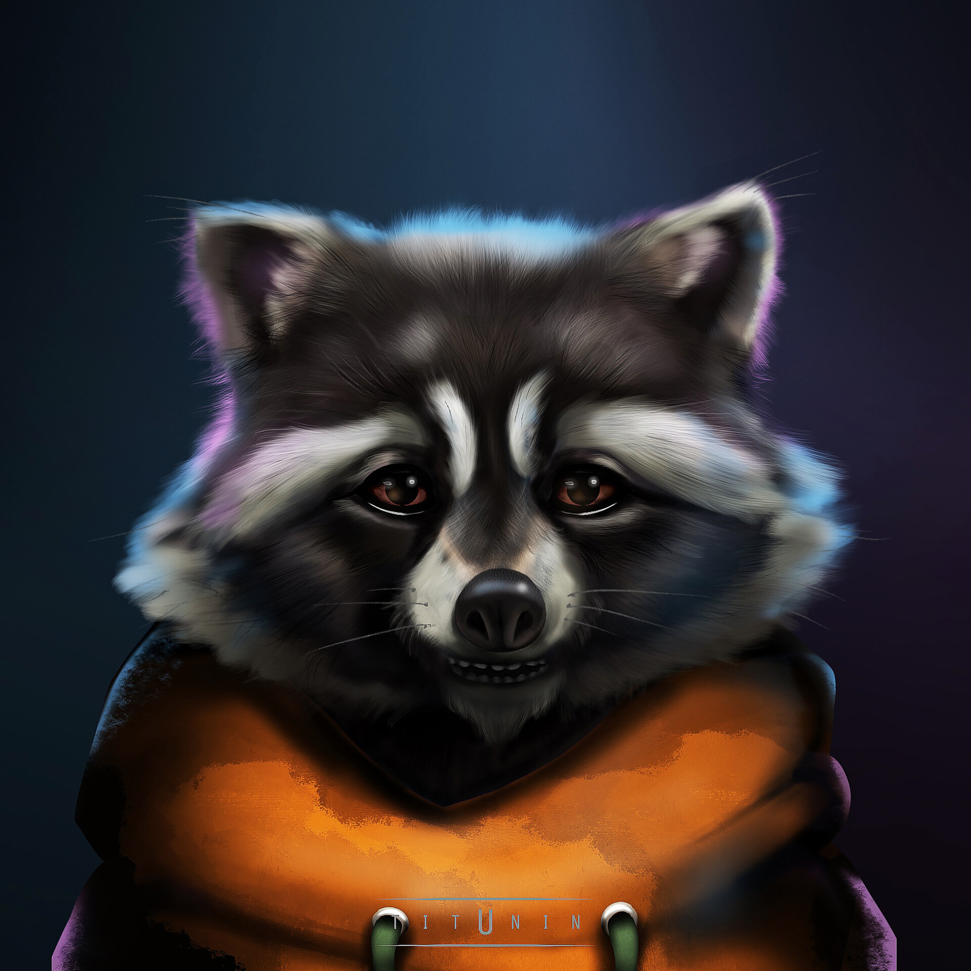 ArtStation - Raccoon