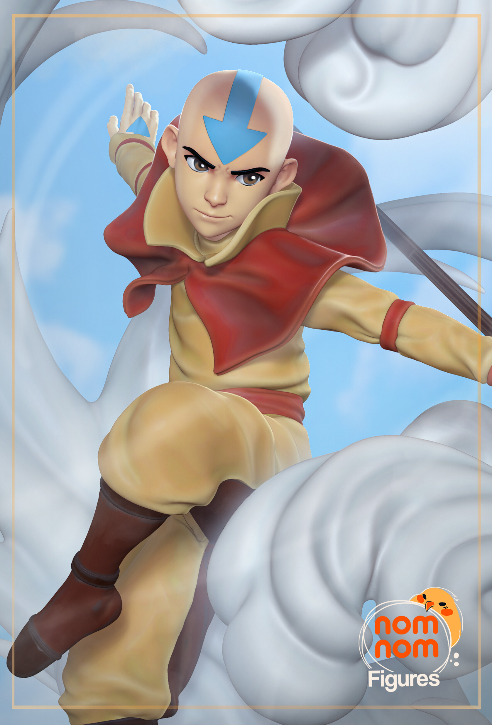 ArtStation - Aang - Avatar the last Airbender