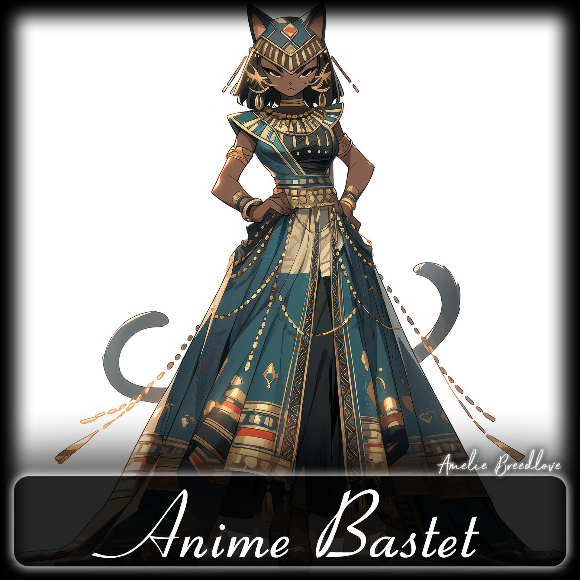 ArtStation - 200 Anime Bastet (Full Body) Reference Pack | 4K | v.6