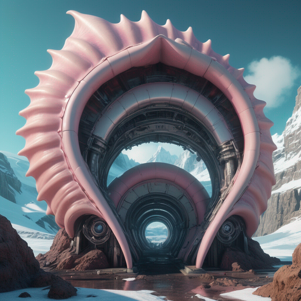 ArtStation - Shell type structures