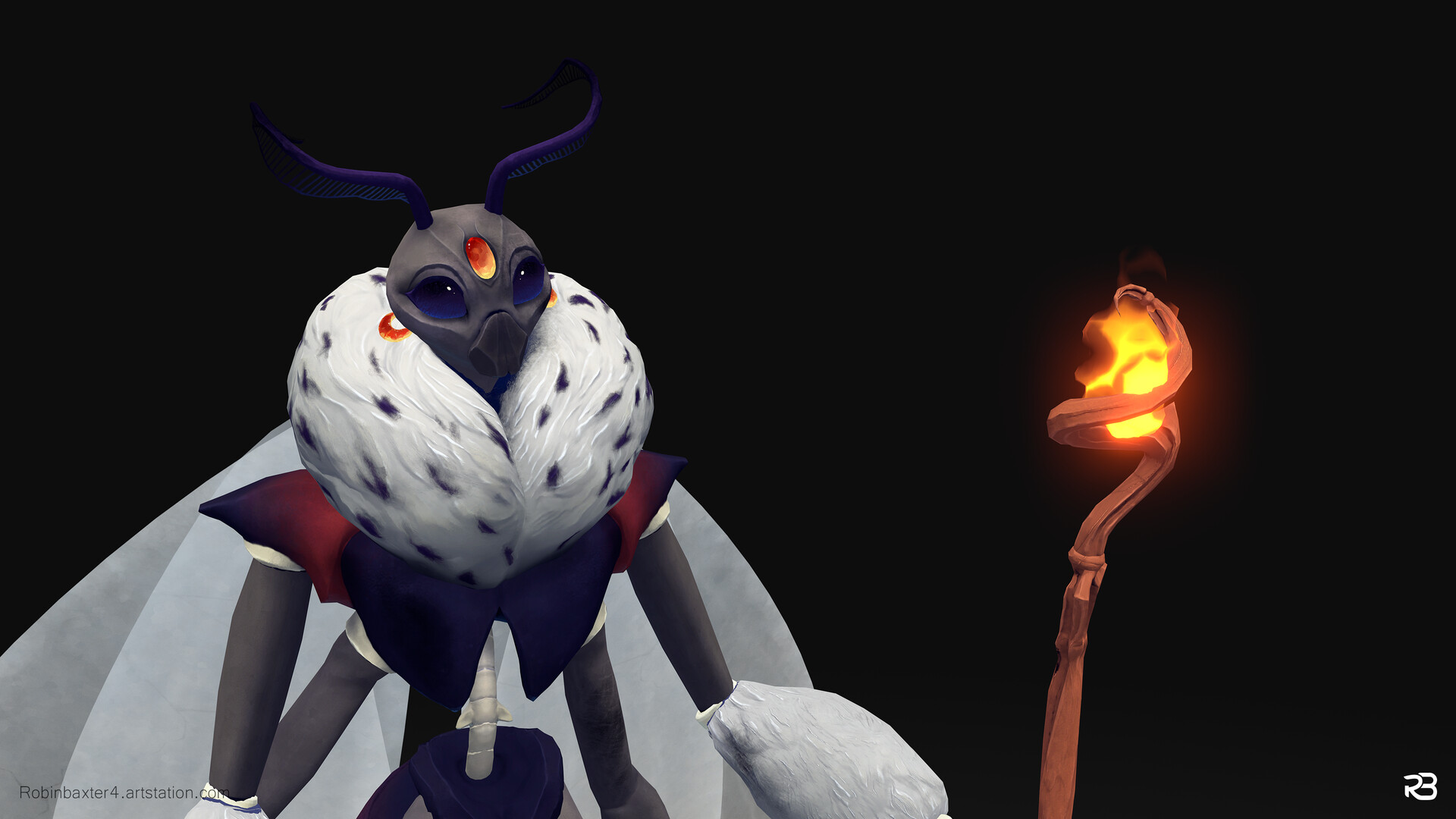 Robin Baxter - Fire Protector Silkie