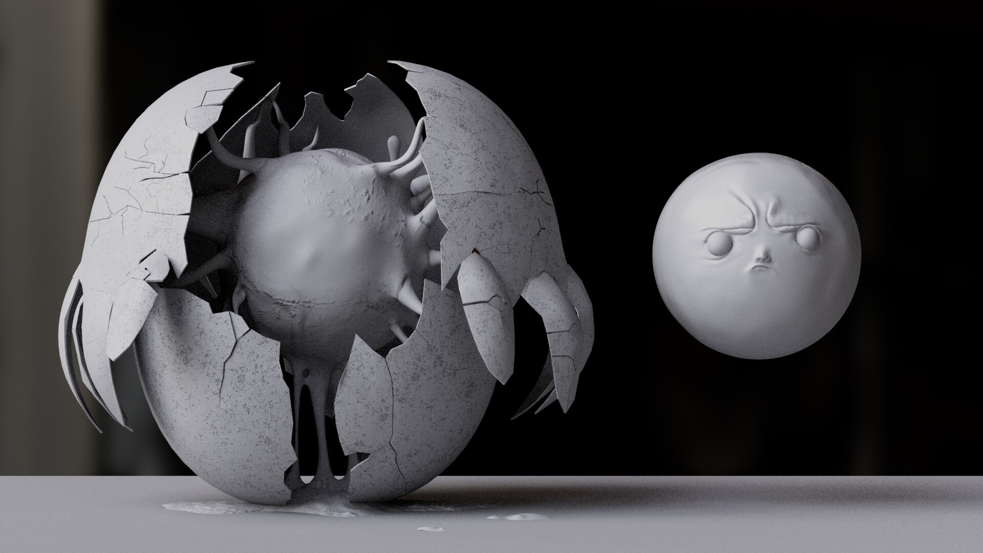 Sofia Bonini - Gregg, the possessed egg