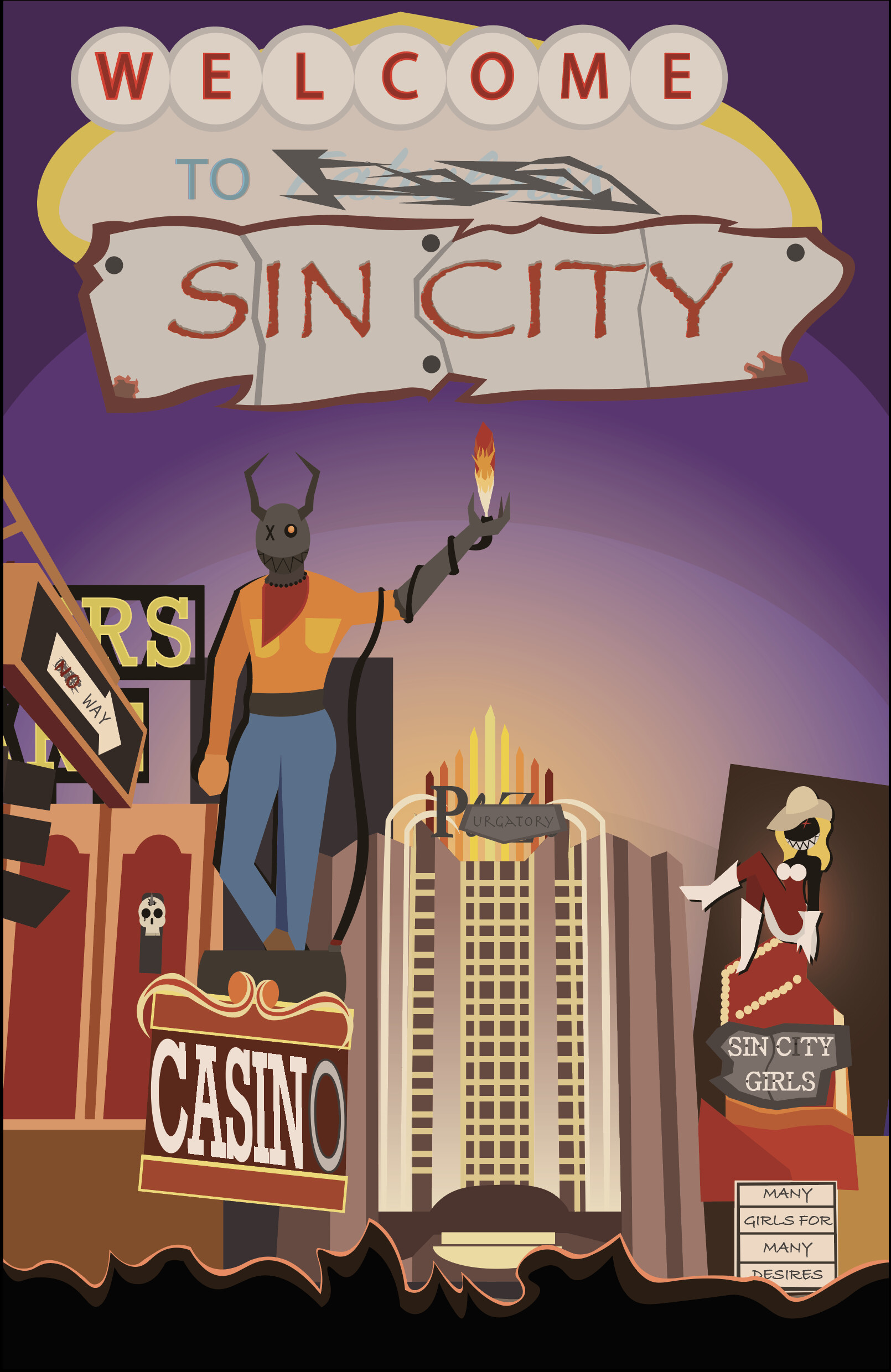 ArtStation - Welcome to Sin City